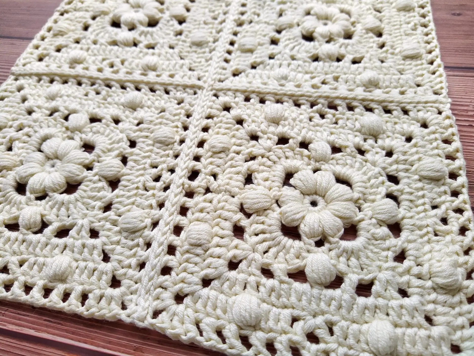 Large granny square patterns easy instructions 1 color