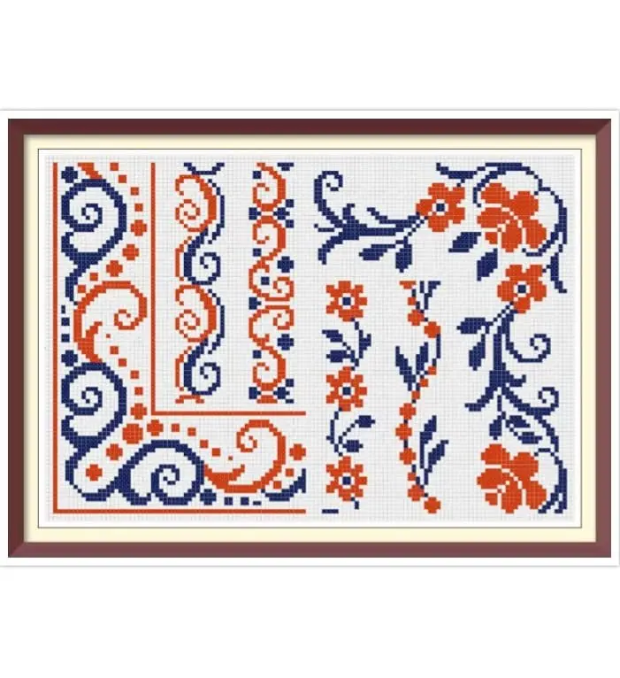 cross stitch border patterns