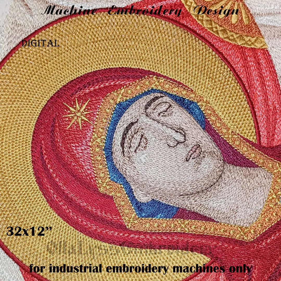 The Epitaphios embroidery design