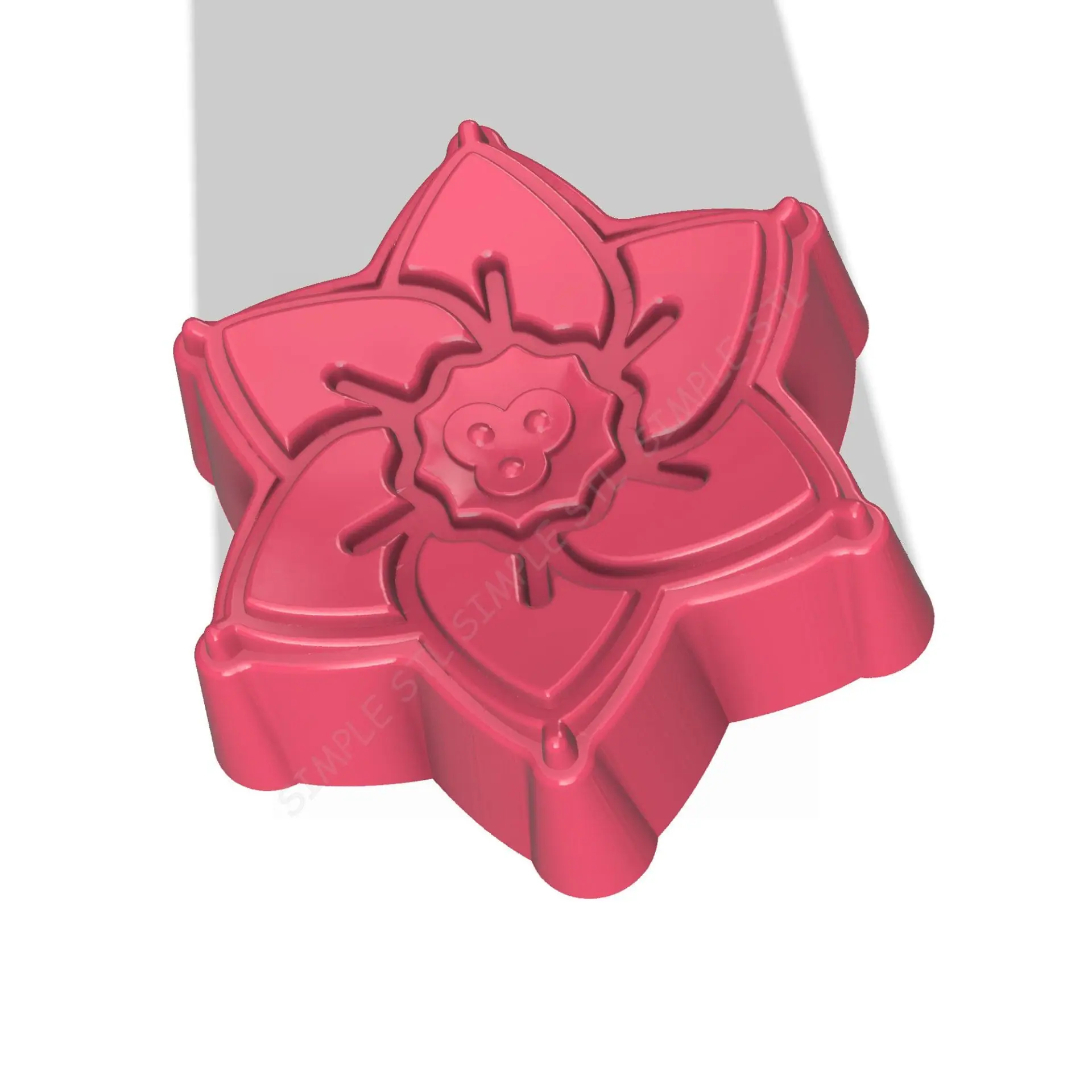DAFFODIL STL file for vacuum forming and 3D printing - Crealandia