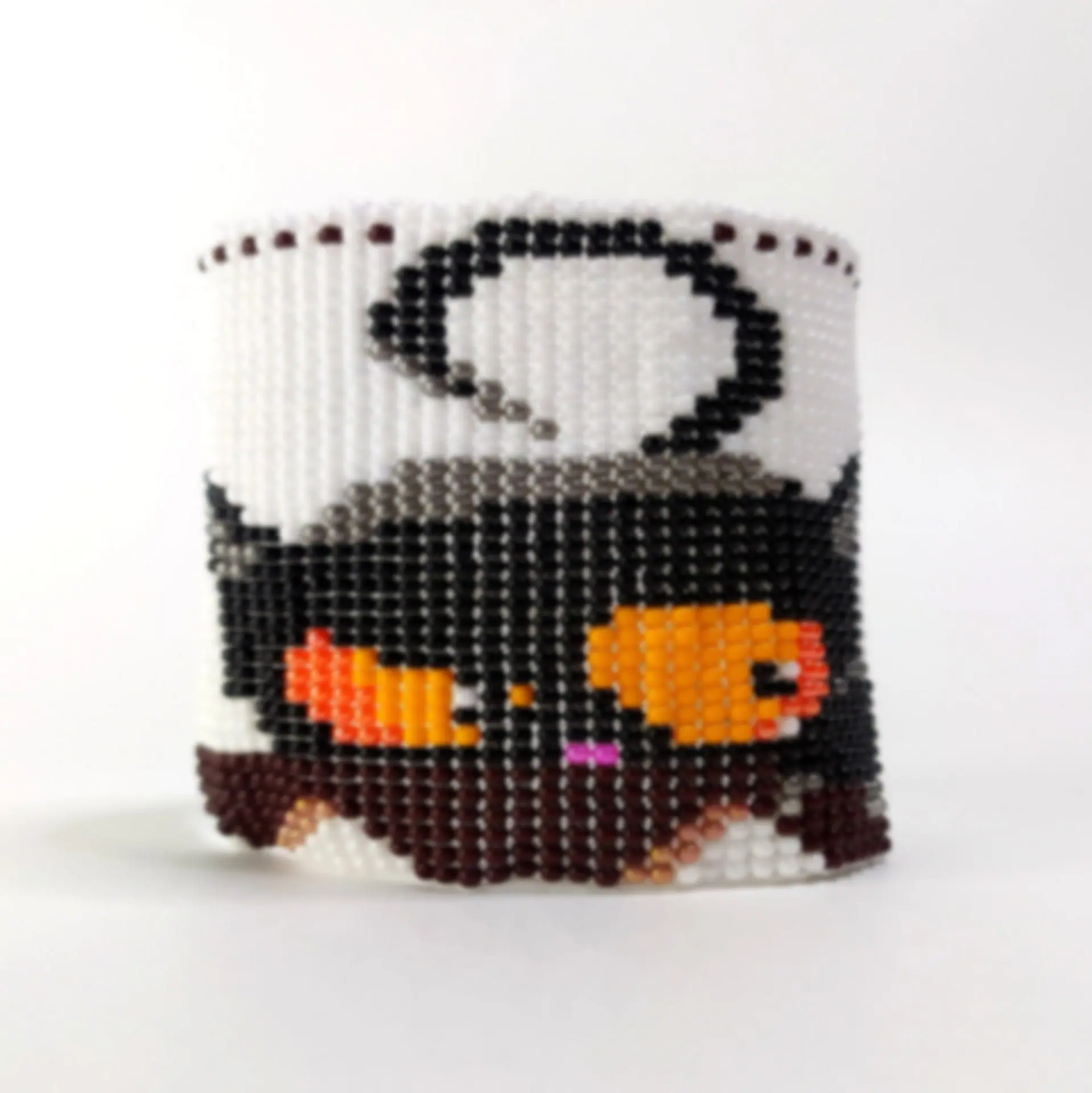 Loom stitch Bead bracelet pattern PDF file Set patterns Cats