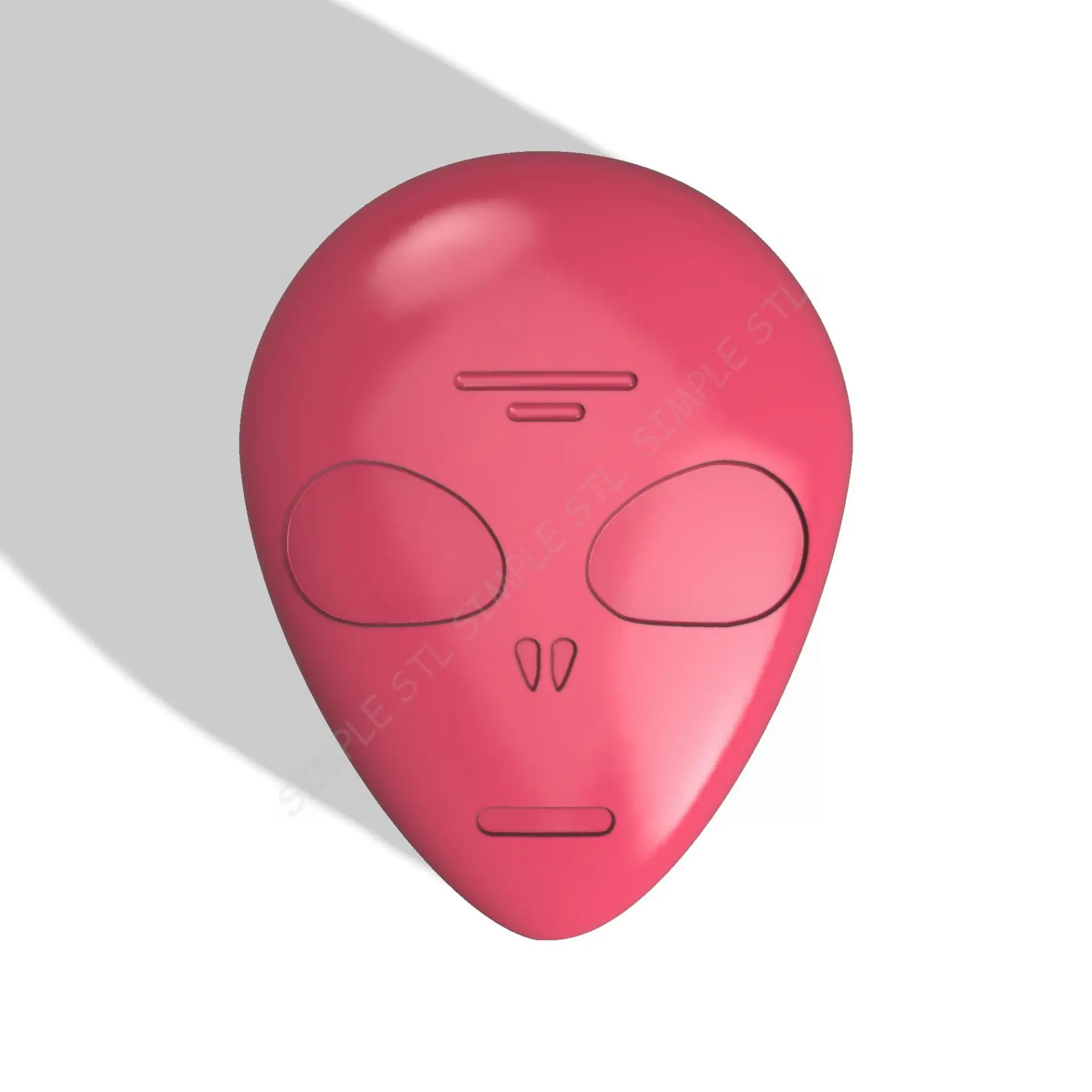 Alien STL file for vacuum forming and 3D printing - Crealandia