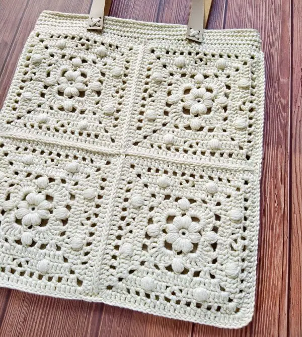 Crochet bag pattern granny square easy instructions, videos