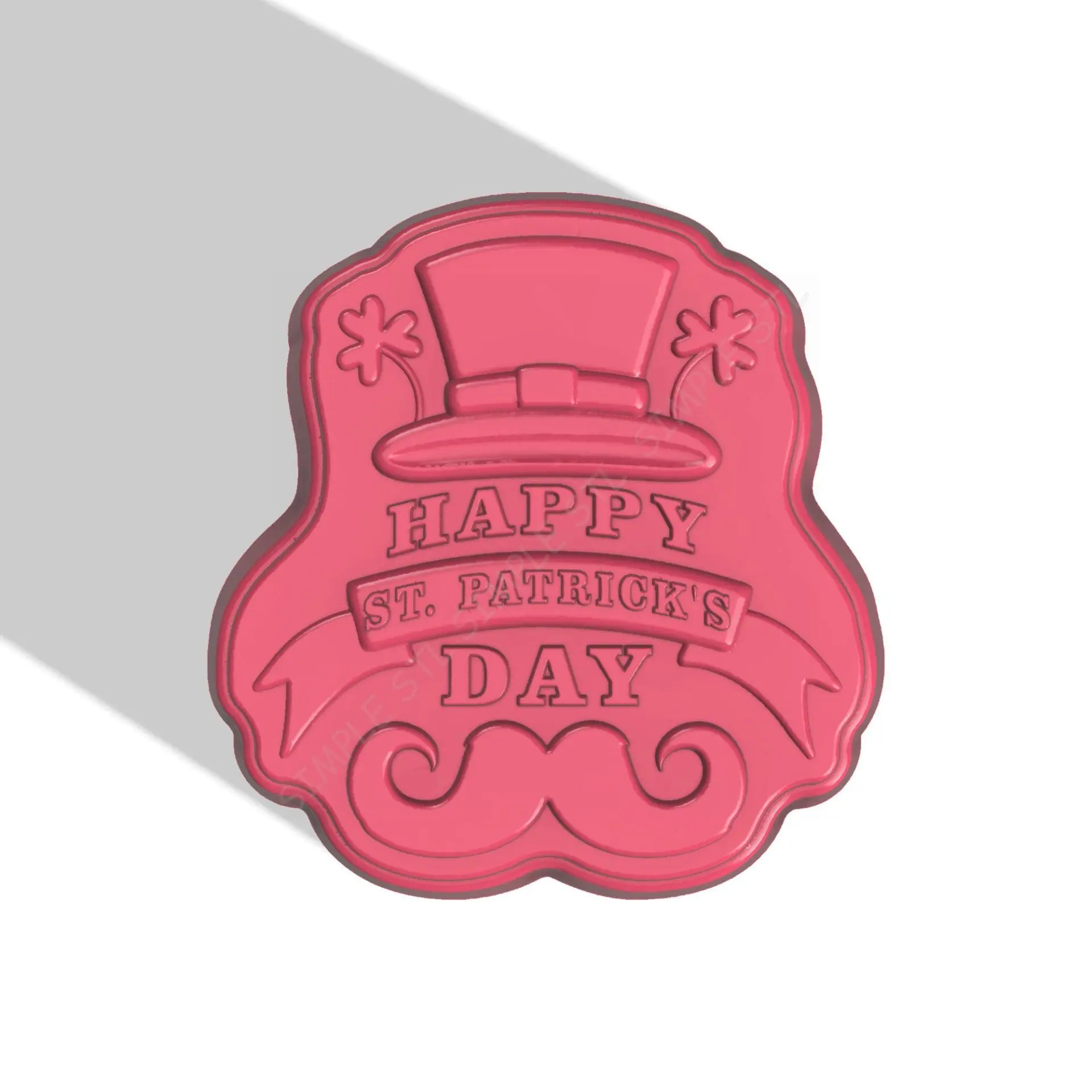 Happy ST. Patricks day STL file for vacuum forming and 3D print ...