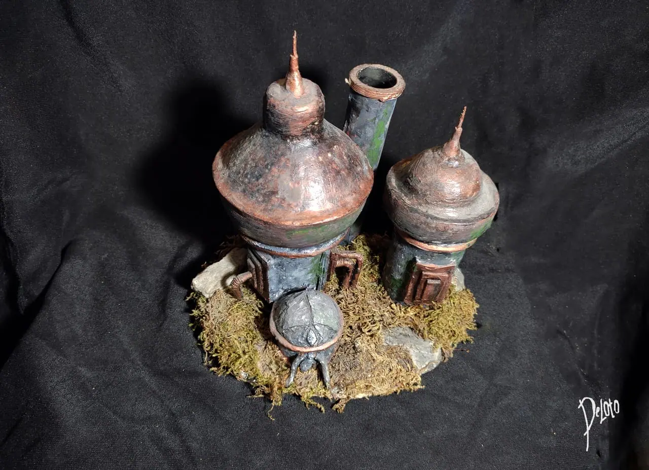 Dwemer ruins based on TES III Morrowind - Crealandia