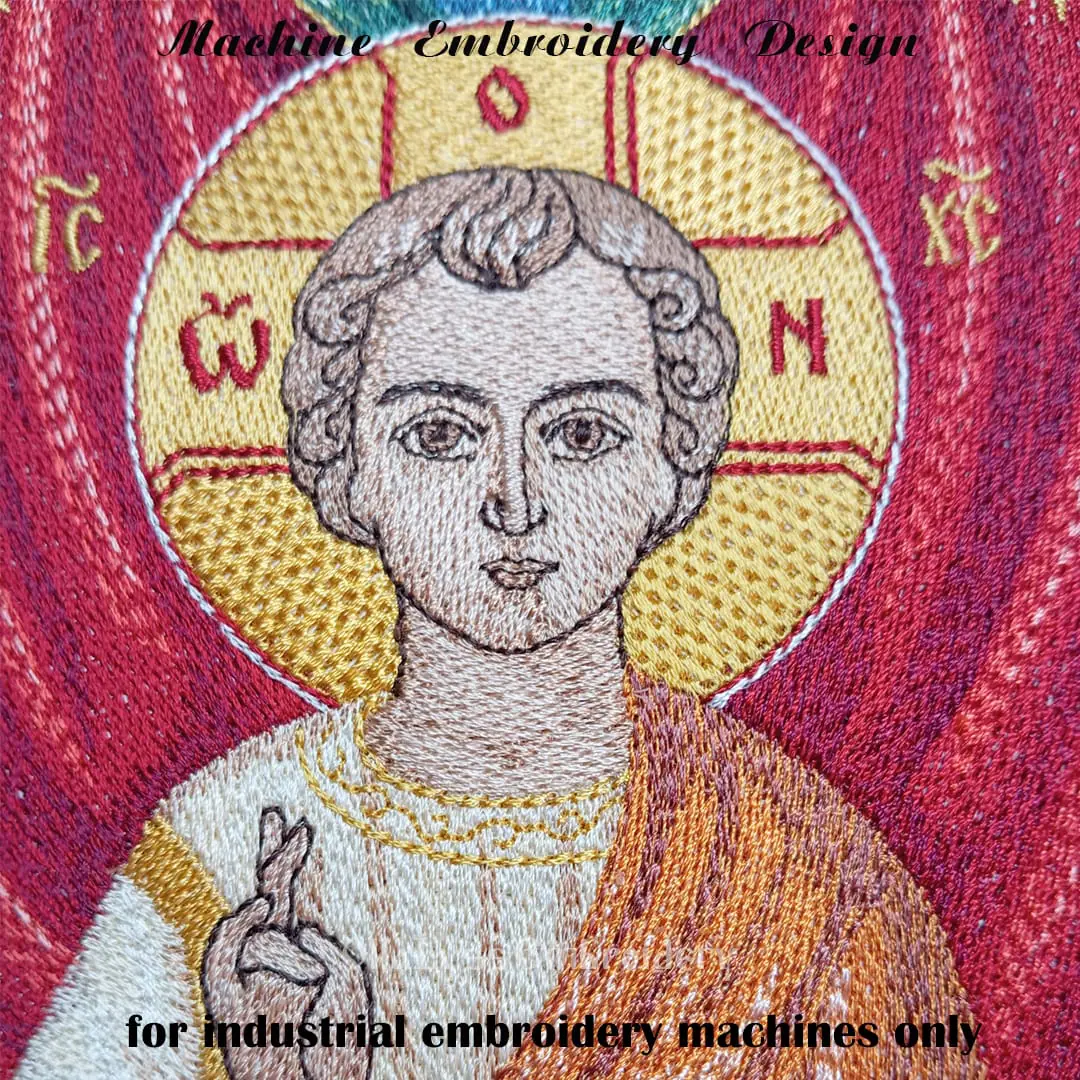 Our Lady of the Sign embroidery design