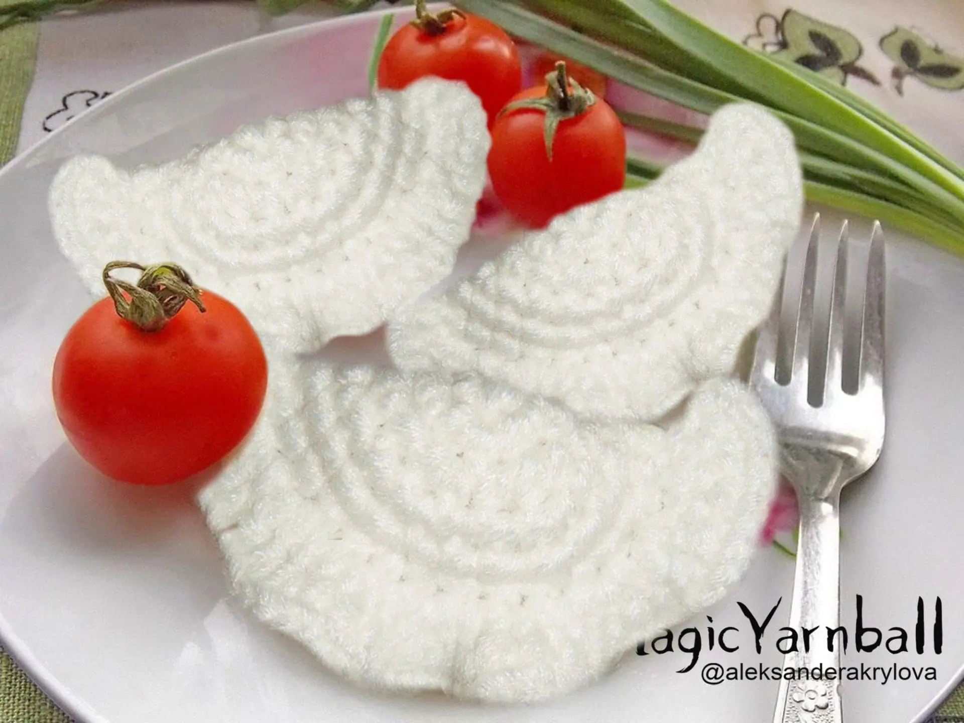 Free crochet dumplings for games, pattern crochet toy, amigurumi ...