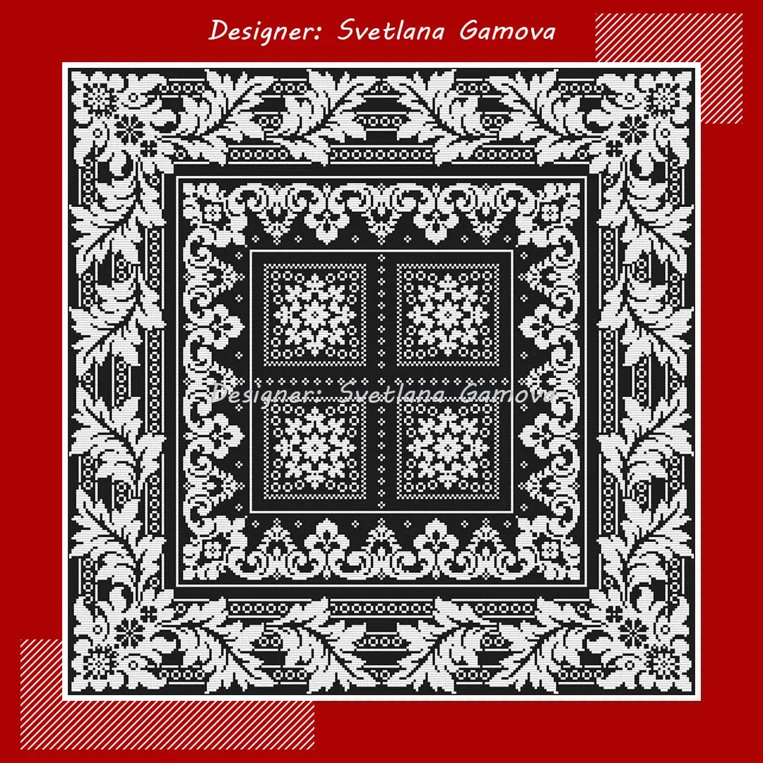 Sampler №14 Cross Stitch Pattern - Crealandia