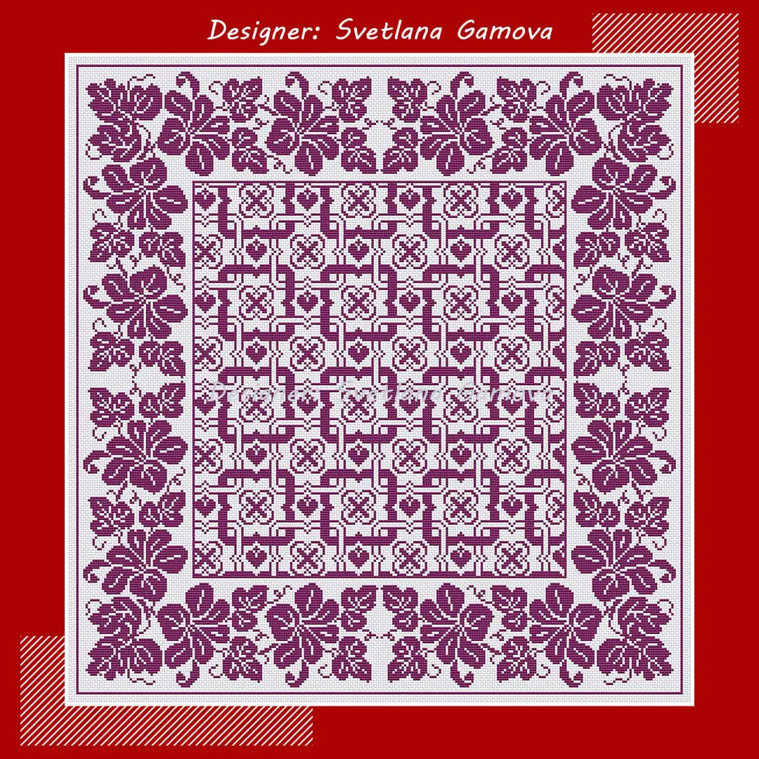 Sampler №15 Digital Cross Stitch Pattern - Crealandia