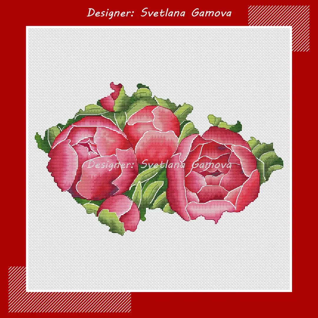 Map of Czech Republic Cross Stitch Pattern - Crealandia