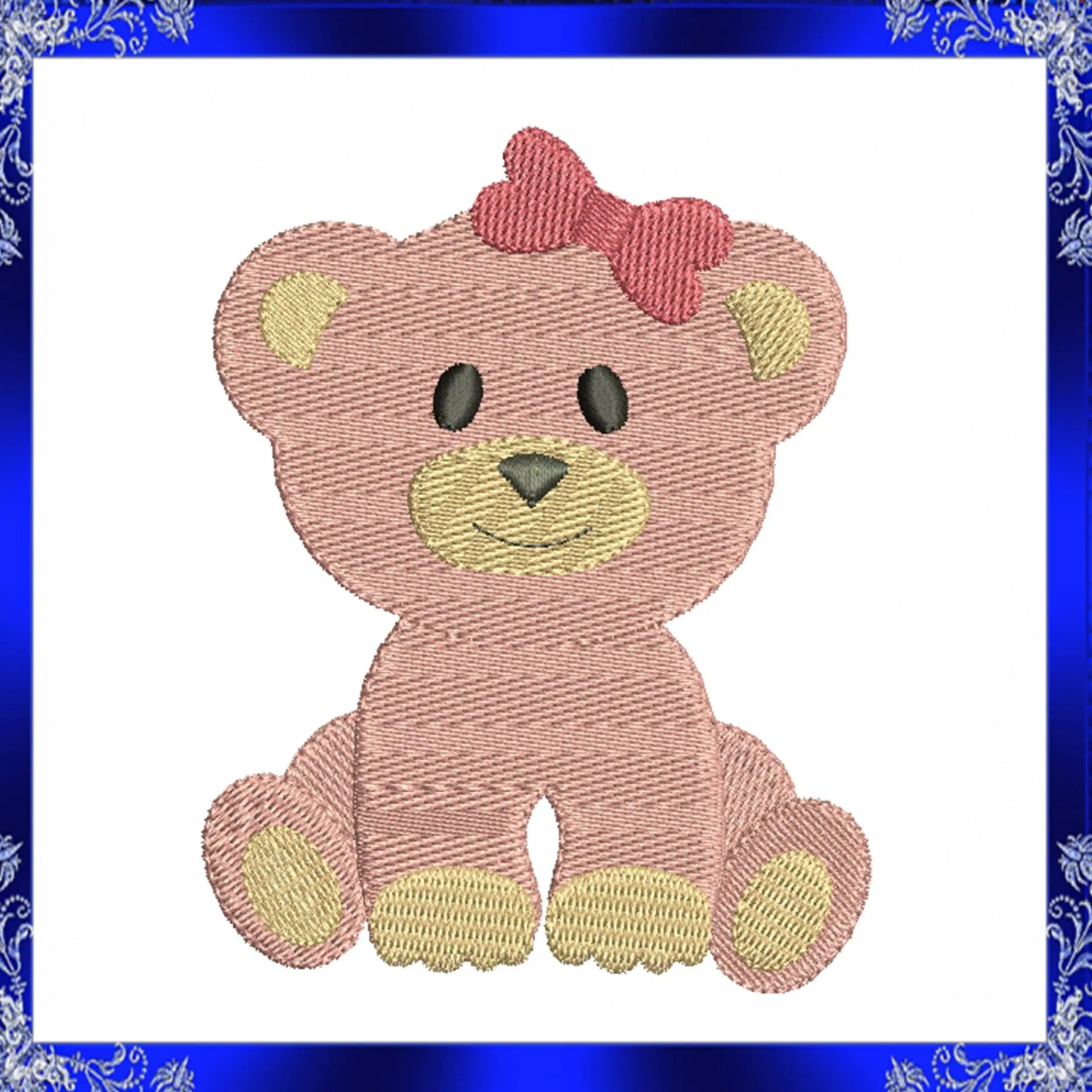 Bear machine embroidery design BEAR Embroidery design - Crealandia