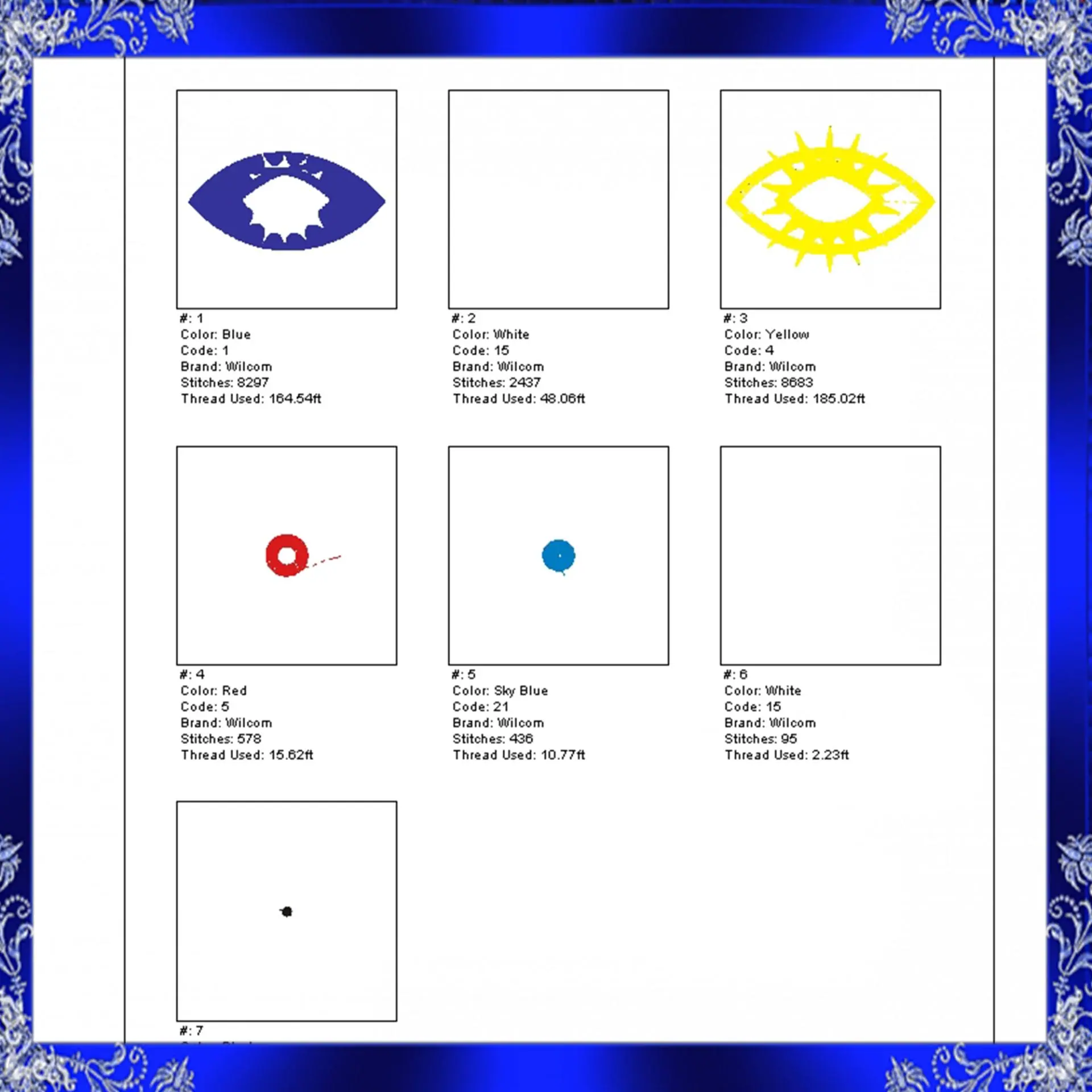 All seeing eye machine embroidery design Mystic eye - Crealandia