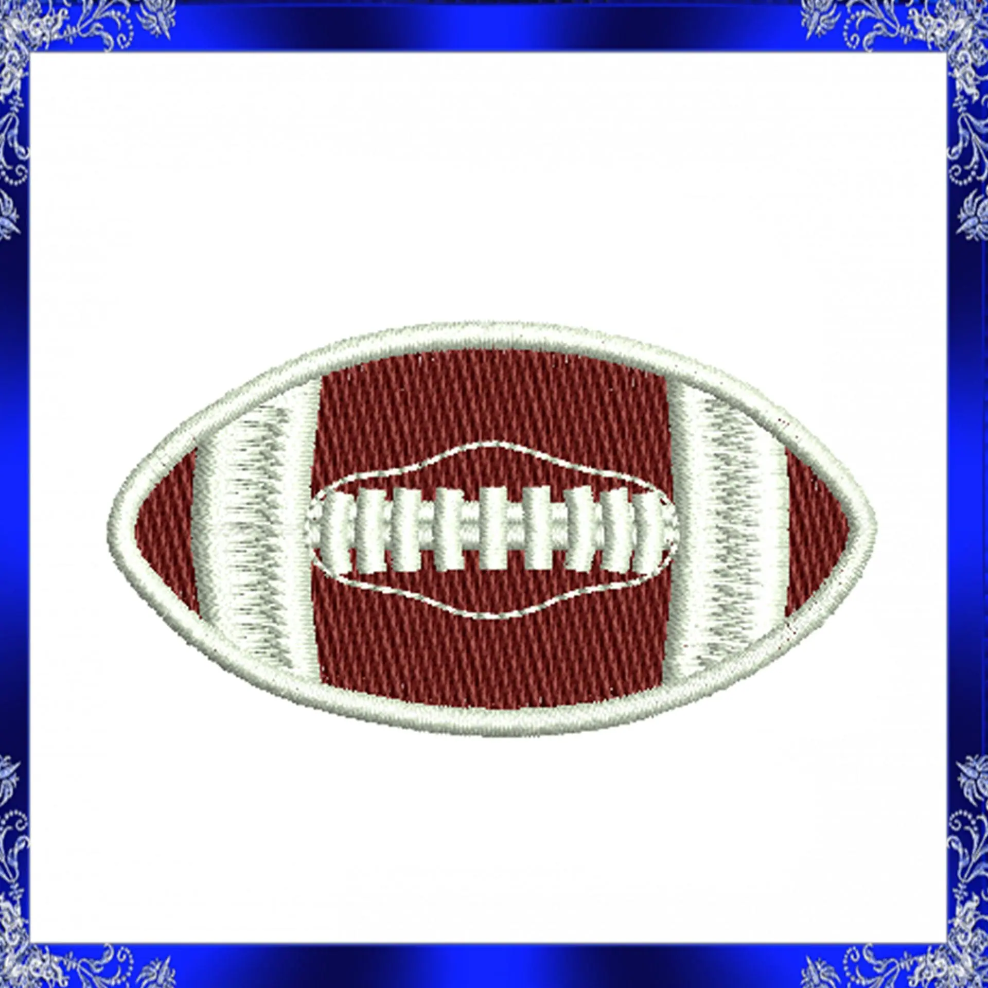 Mini Football embroidery design small Football ball - Crealandia