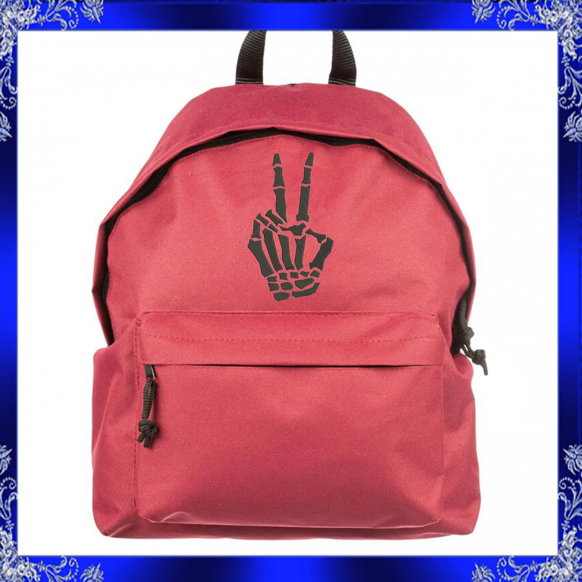 Skeleton hand machine Embroidery Design Skeleton Hand - Crealandia