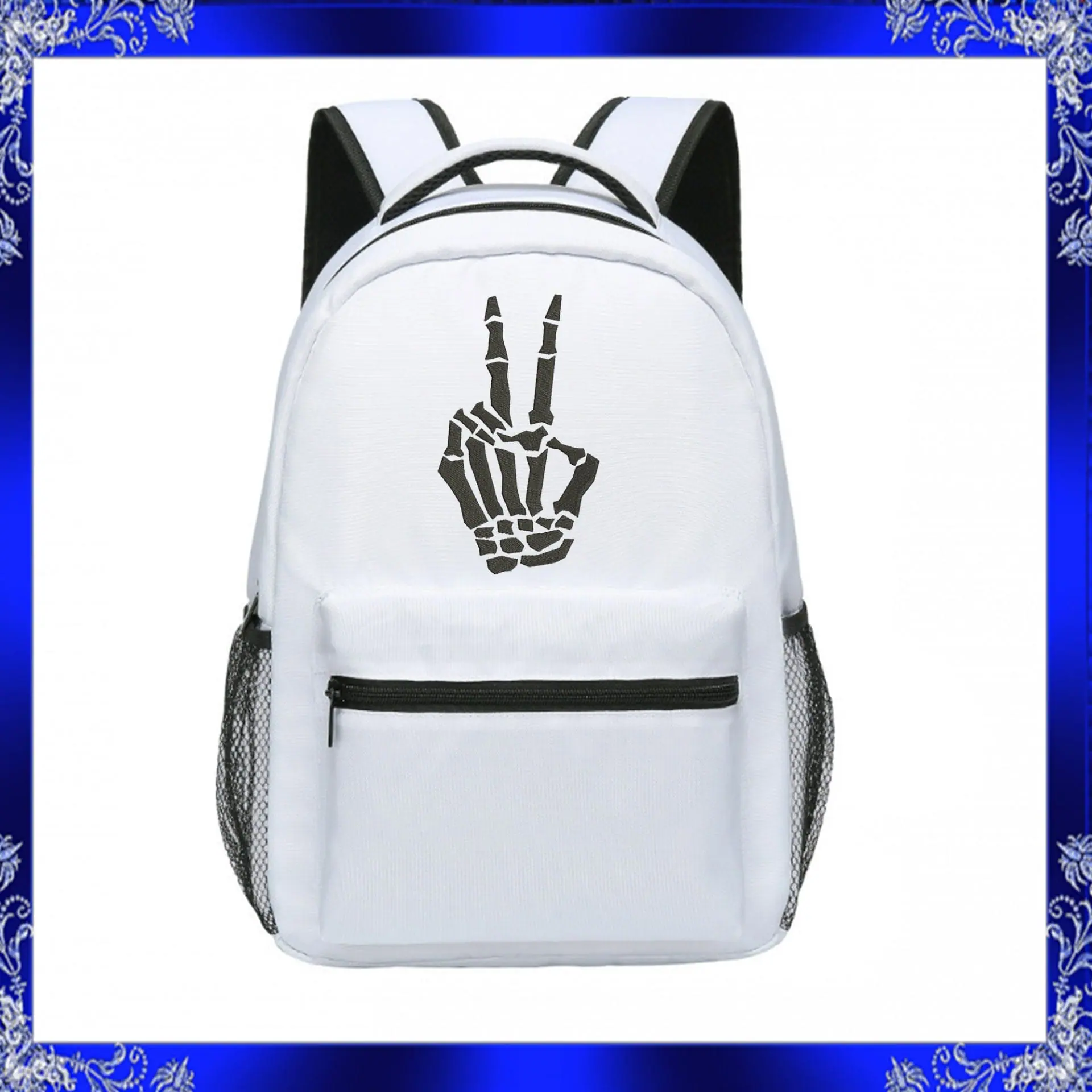 Skeleton hand machine Embroidery Design Skeleton Hand - Crealandia