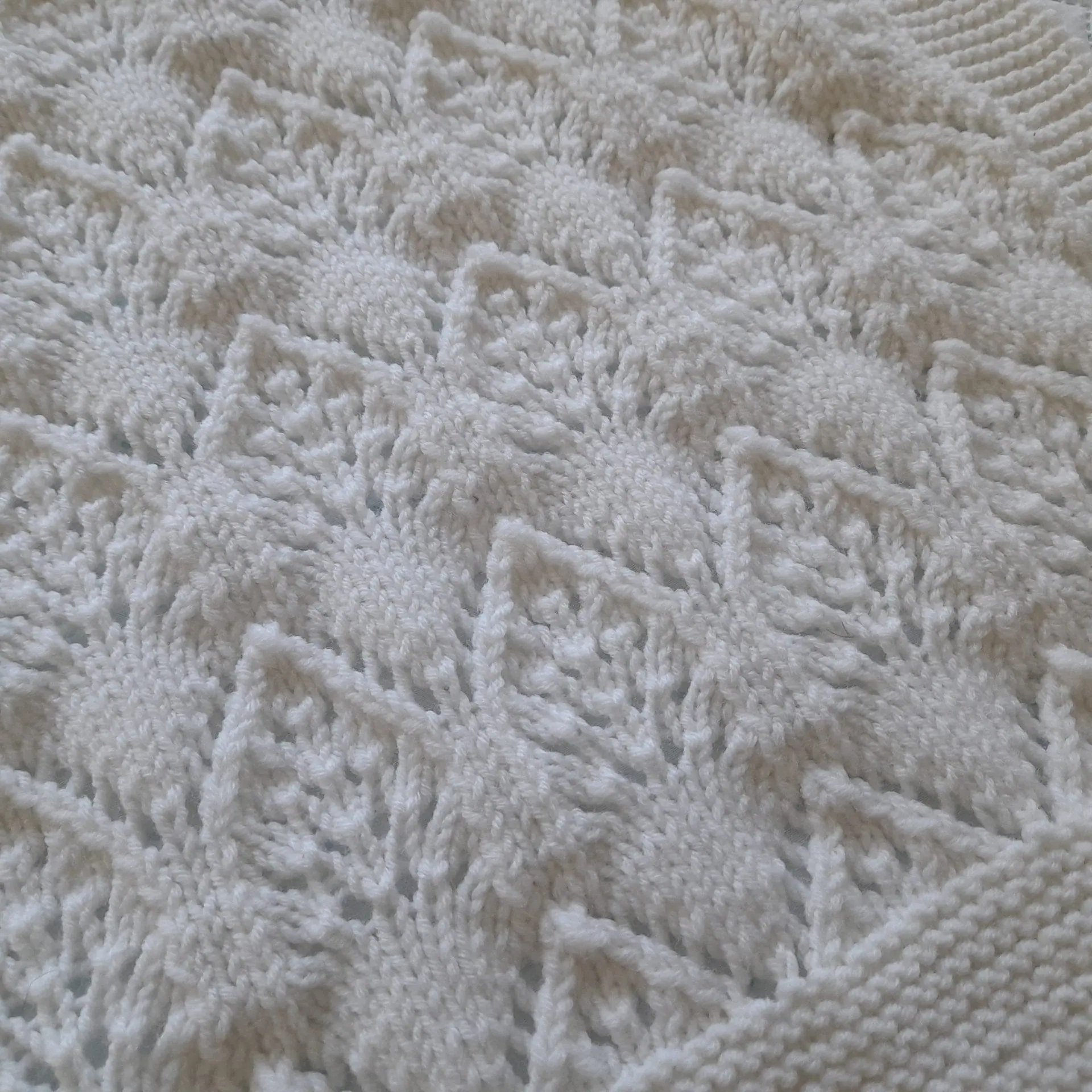How to knit baby blanket: Step-by-Step Knitting Pattern
