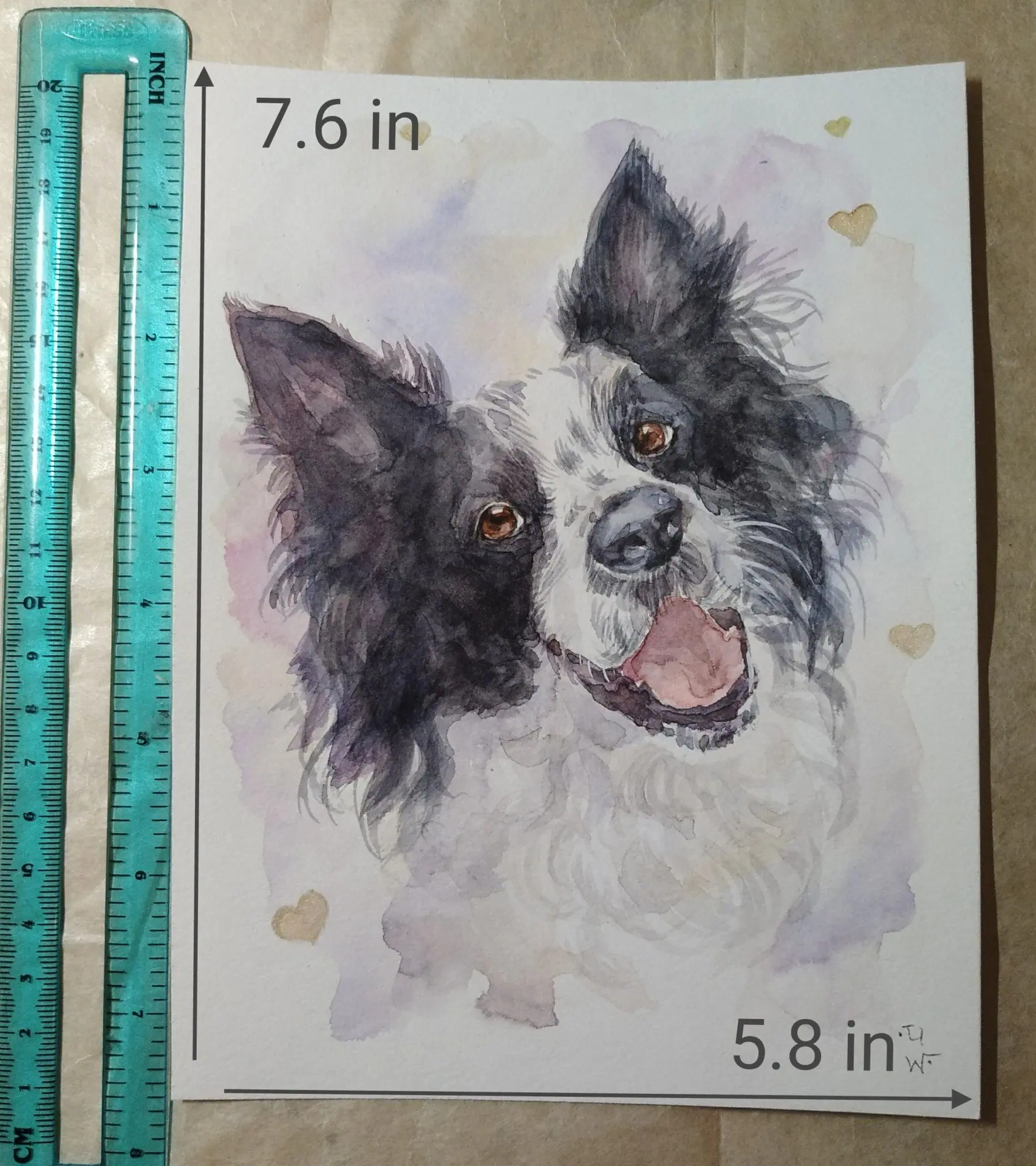 Sweet Arlo Portrait Watercolor PaintingSweet Arlo Portrait Watercolor ...
