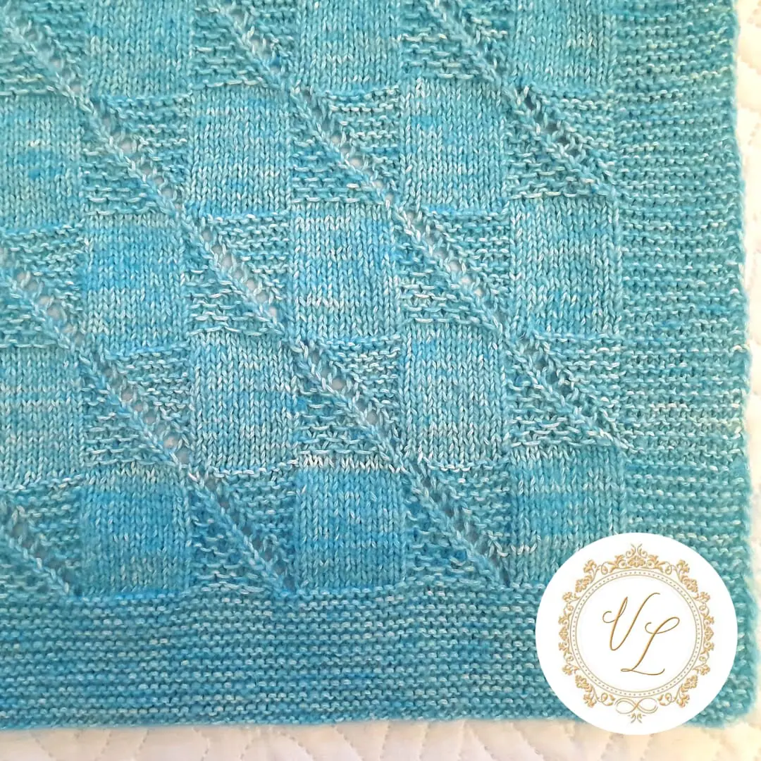 How to knit baby blanket: Step-by-Step Knitting Pattern