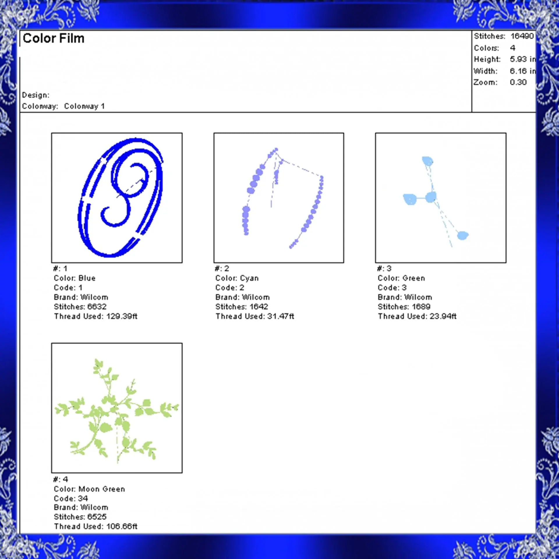 Letter O Monogram Embroidery Floral O monogram Fancy - Crealandia