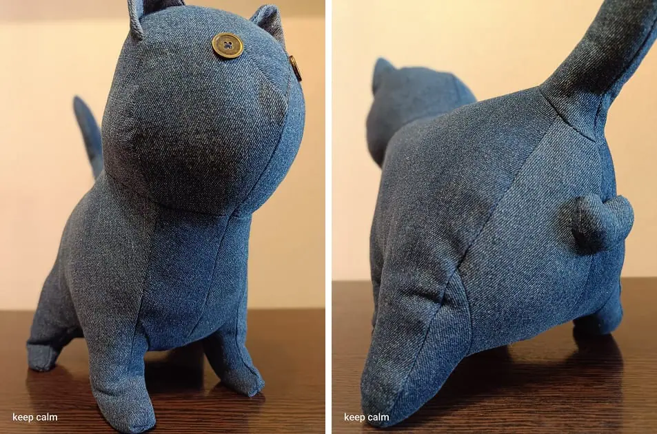 Interior Toy Cat. Soft toy for you too.