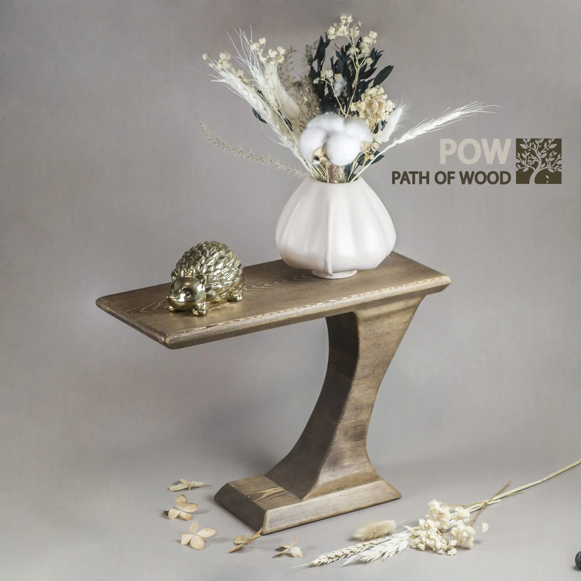 Wooden Table - flower stand Medium - Crealandia