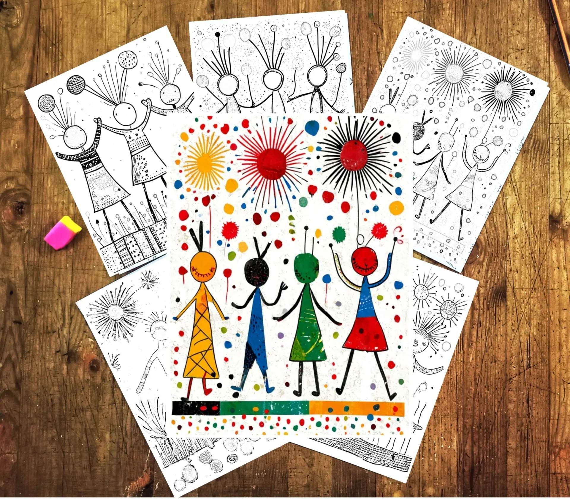 Dancing Men Coloring Pages Download Crealandia