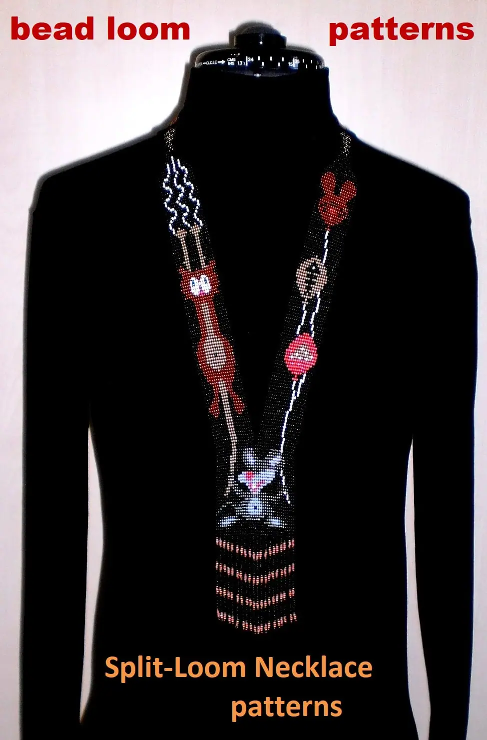 Bead loom patterns, schemes for a Gerdan-Split-Loom Necklace, PDF ...