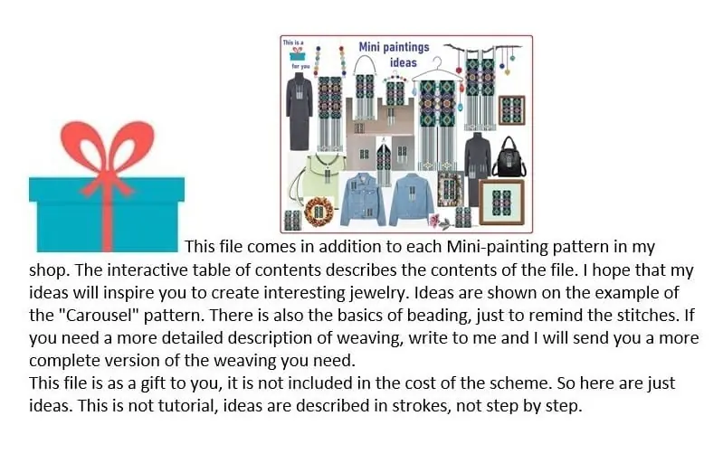 Loom Stitch Beaded Tapestry-Banner-Postcard,Patterns - Crealandia