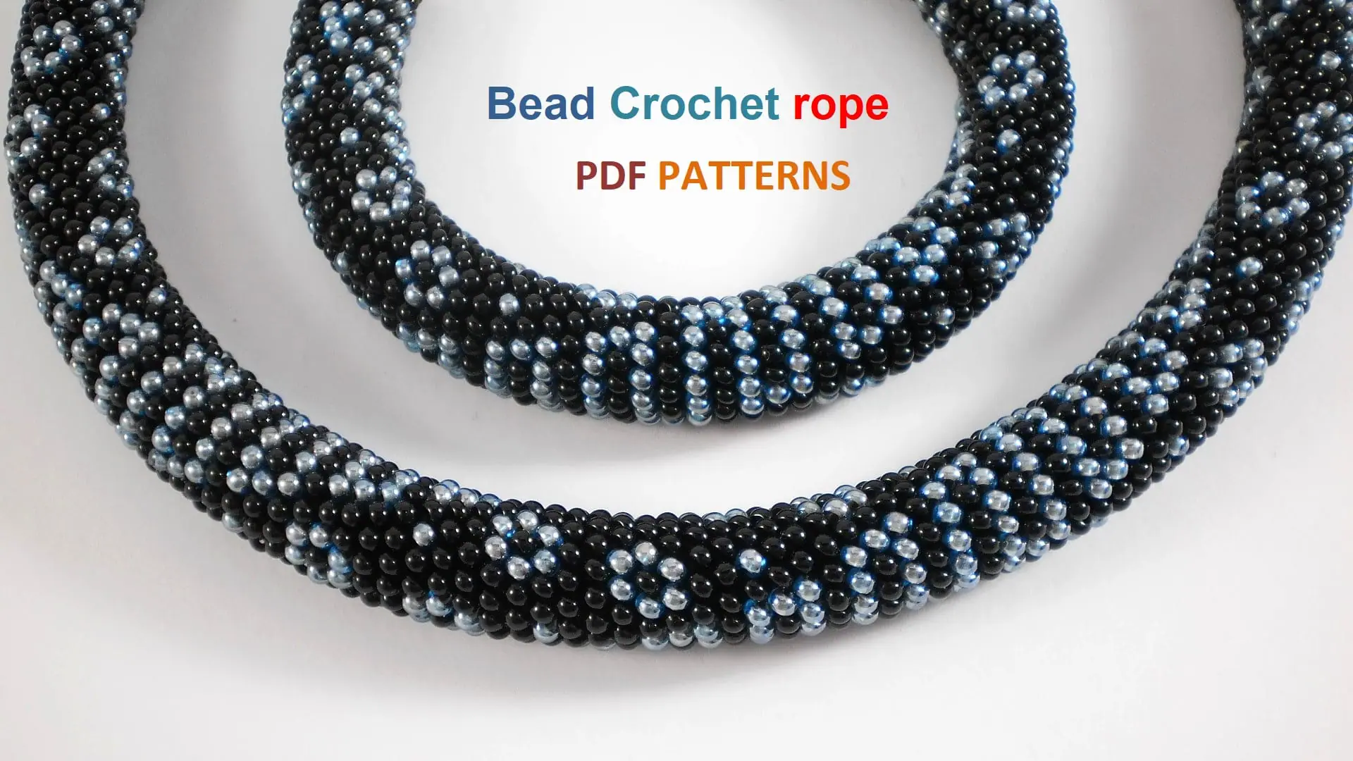 Bead Crochet Rope patterns,Spiral Harness - Crealandia