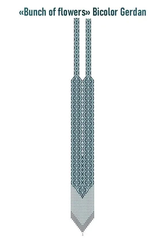 Bead loom patterns Gerdan-Split-Loom Necklace,weaving - Crealandia