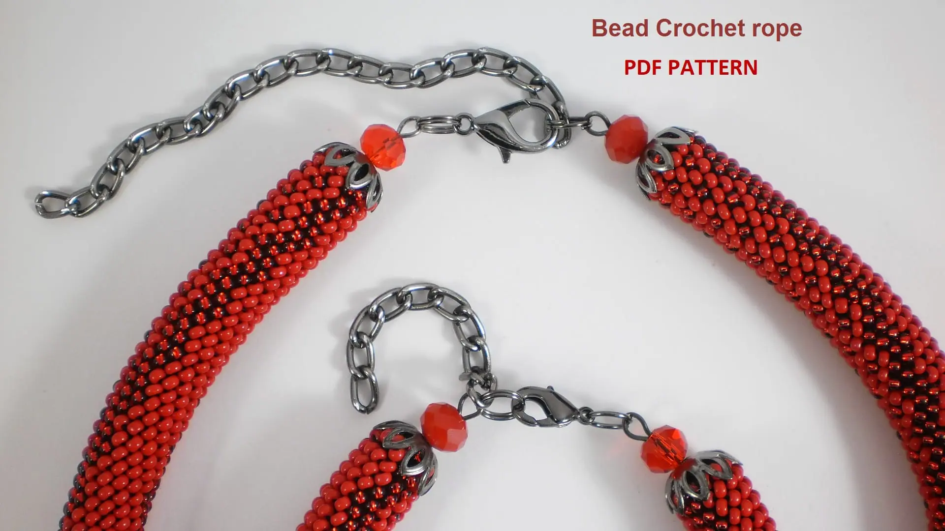 Bead Crochet Rope patterns,Spiral Harness - Crealandia