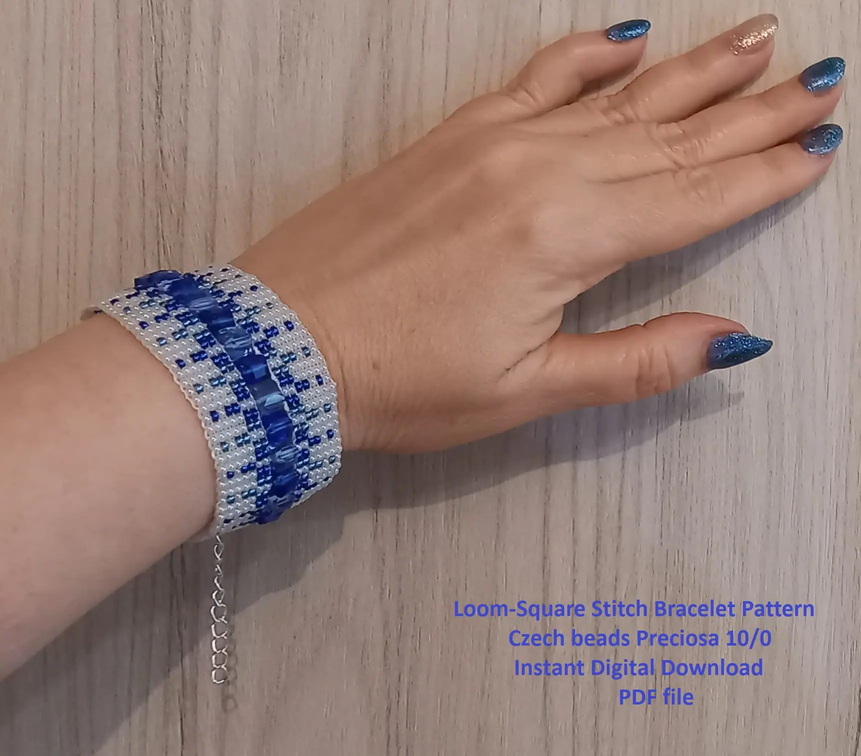 Tutorial Bracelet Loom Stitch Patterns - Crealandia