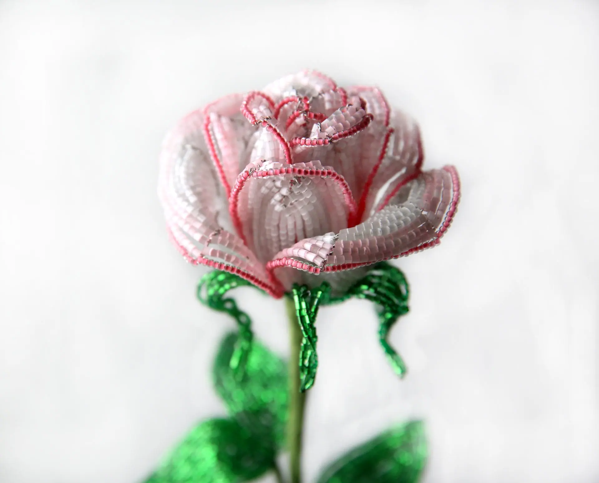 Beaded Flower pattern rose,lily of the valley,peony, lavender - Crealandia