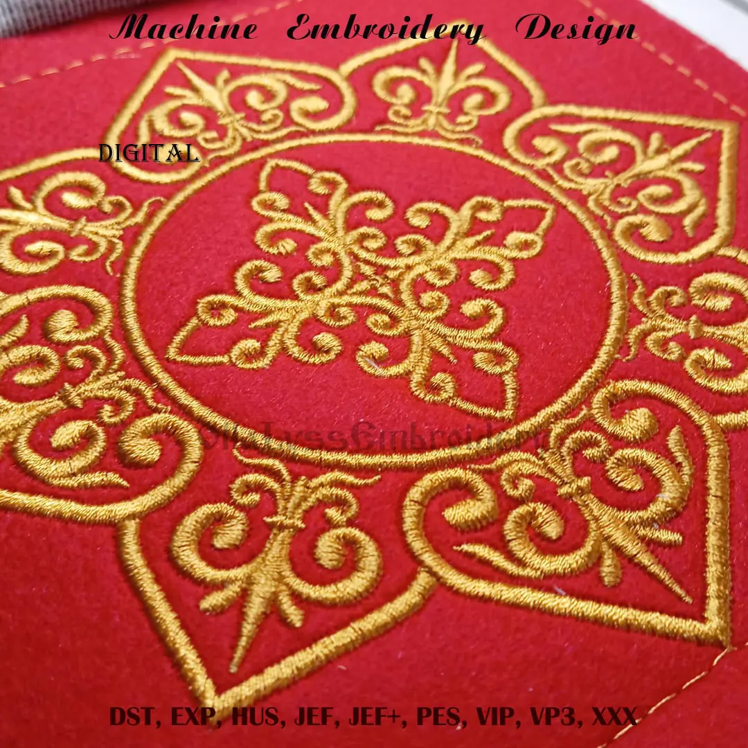 Crosses for Orthodox vestments set of embroidery designs