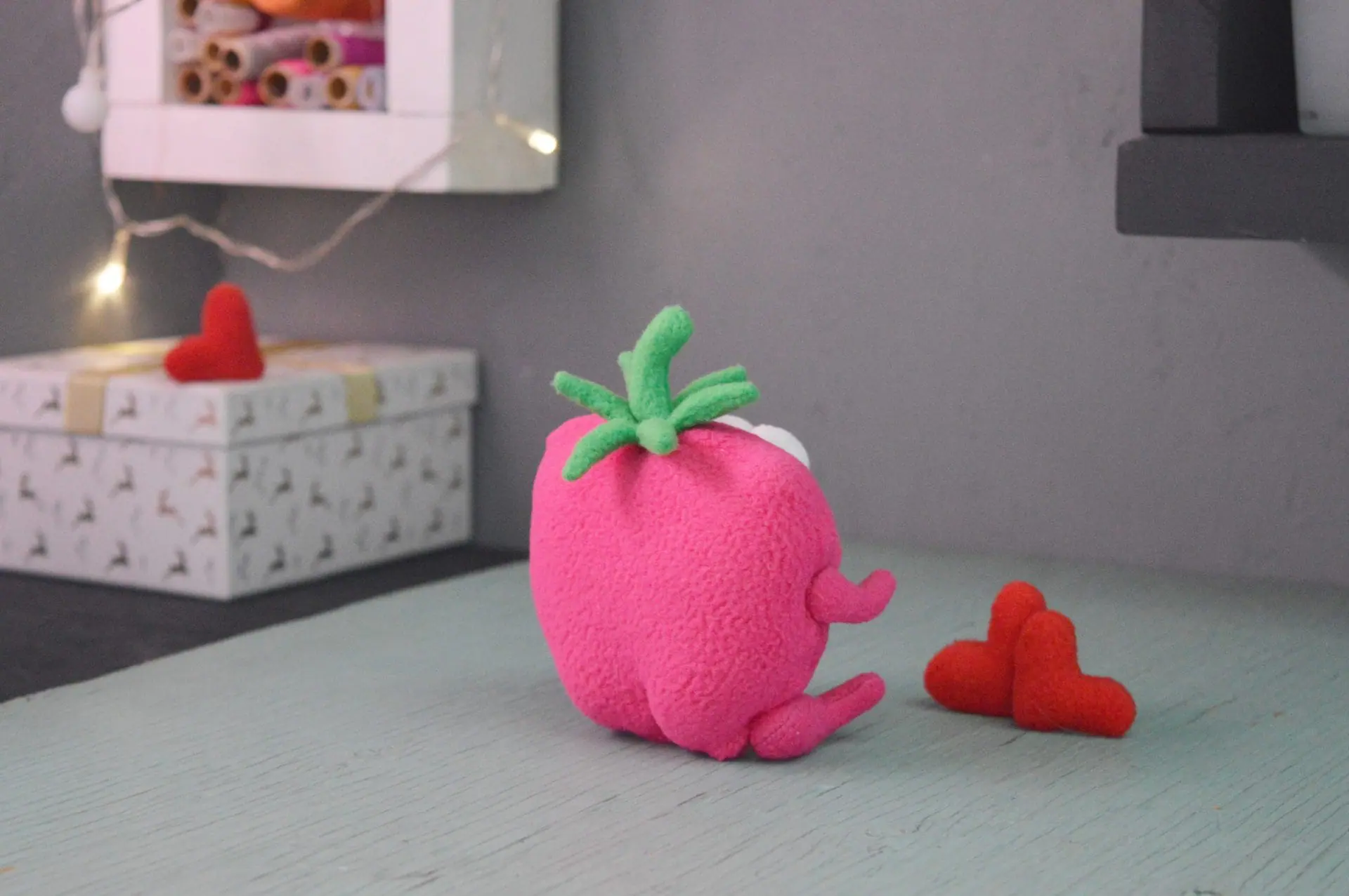 Raspberry Plush Pattern – DIY Kawaii Toy PDF