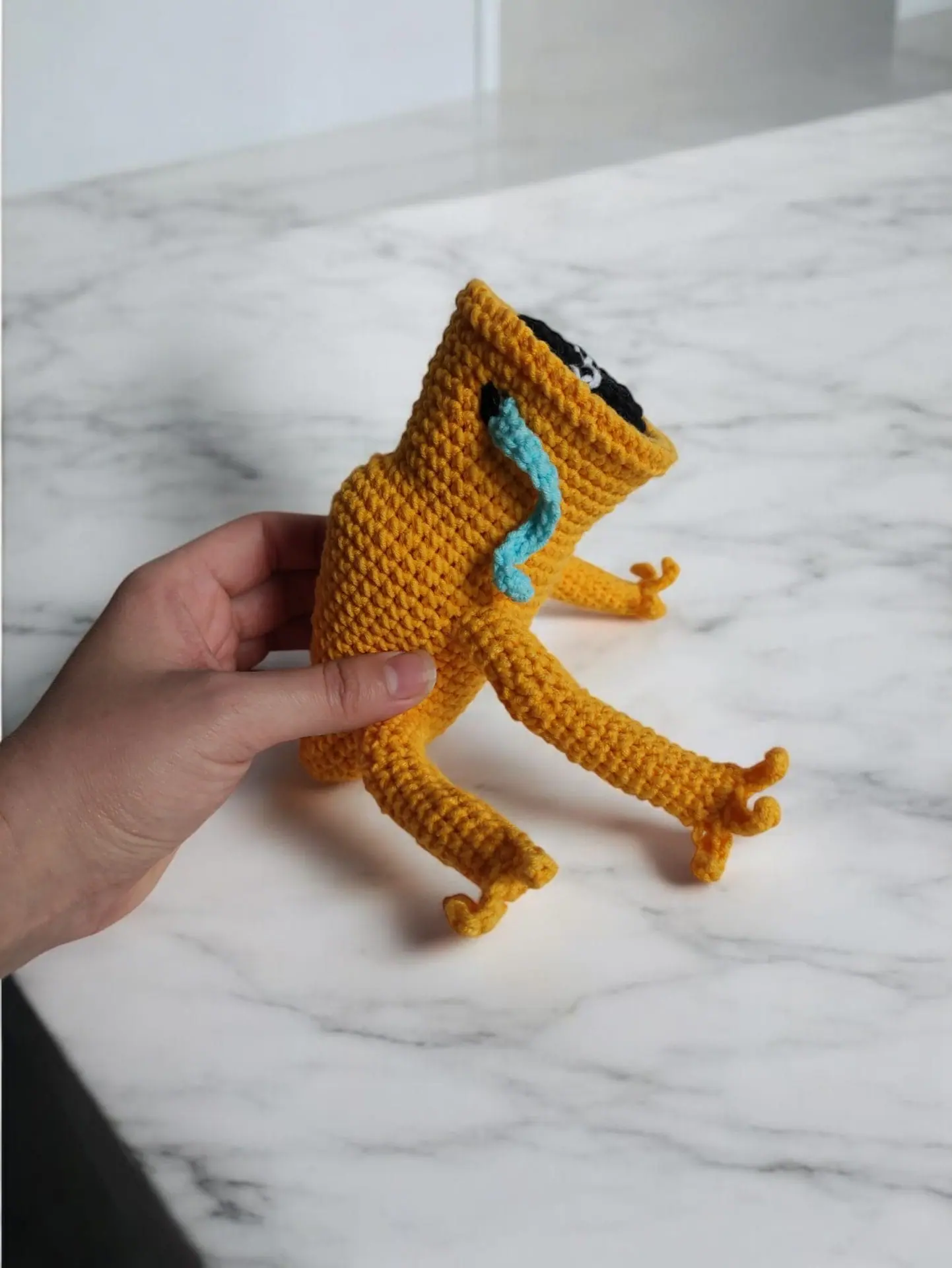 Entity Bone Thief (The Backrooms), knitted toy - Crealandia