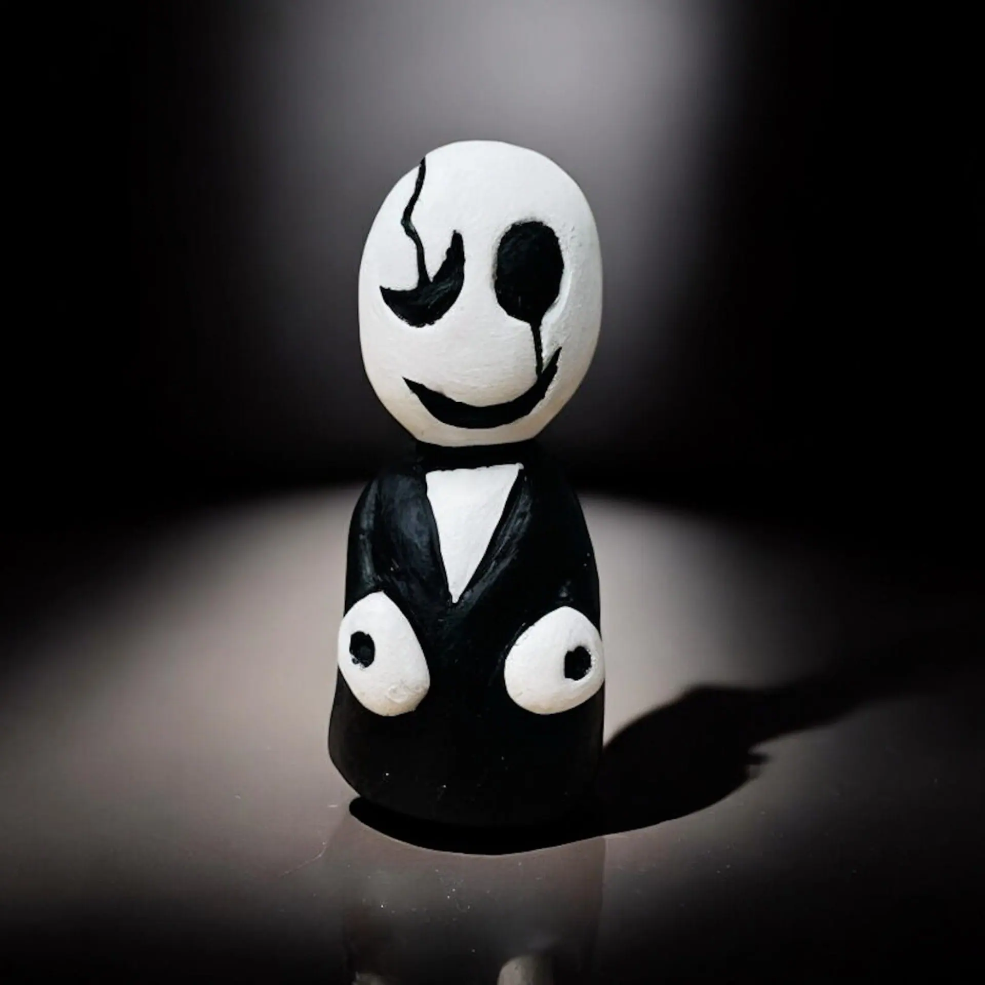 Gaster from UNDERTALE, handmade figurine - Crealandia