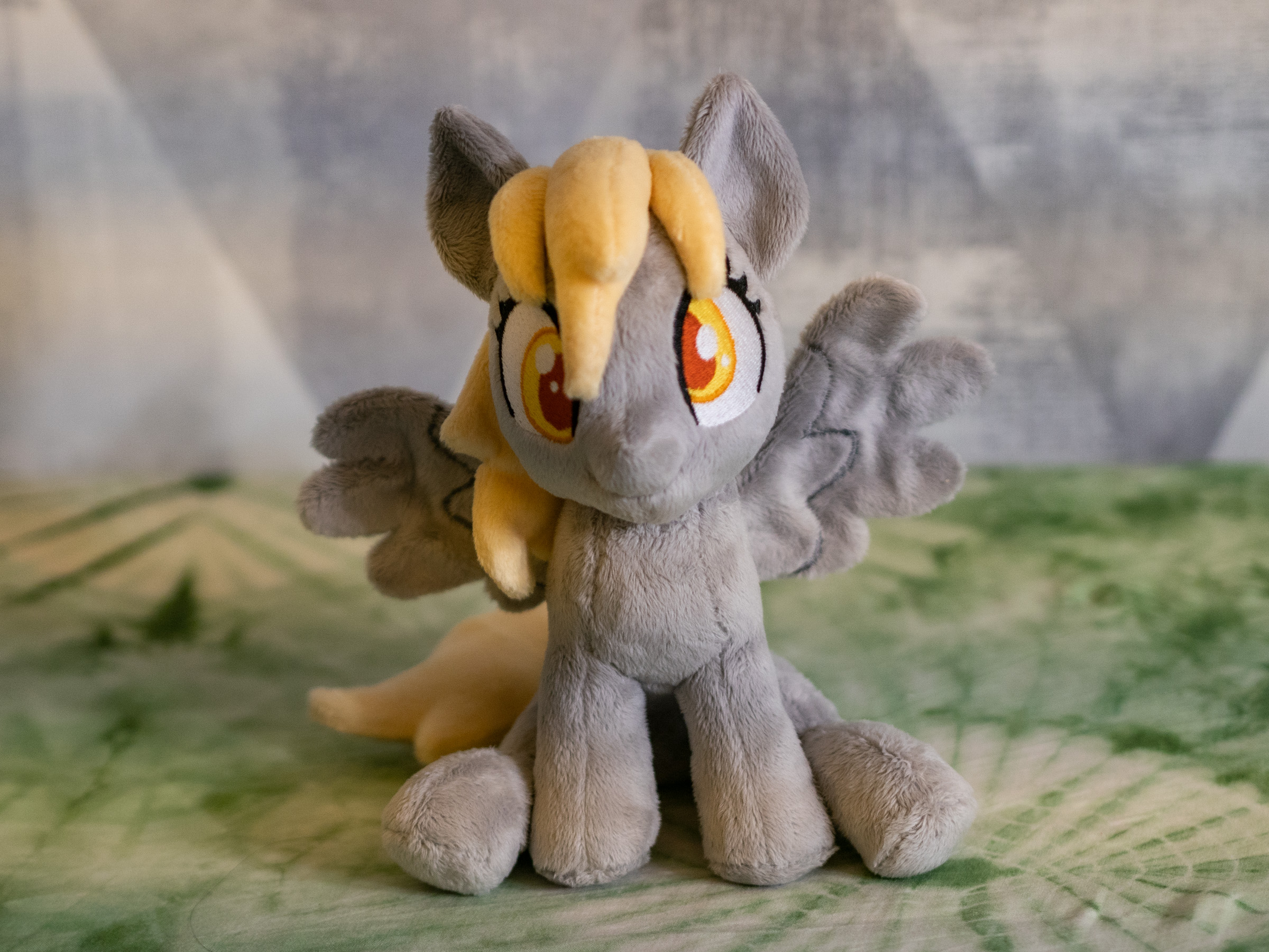 Sitting pegasus, plush stuffed toy - DailyDoll Shop