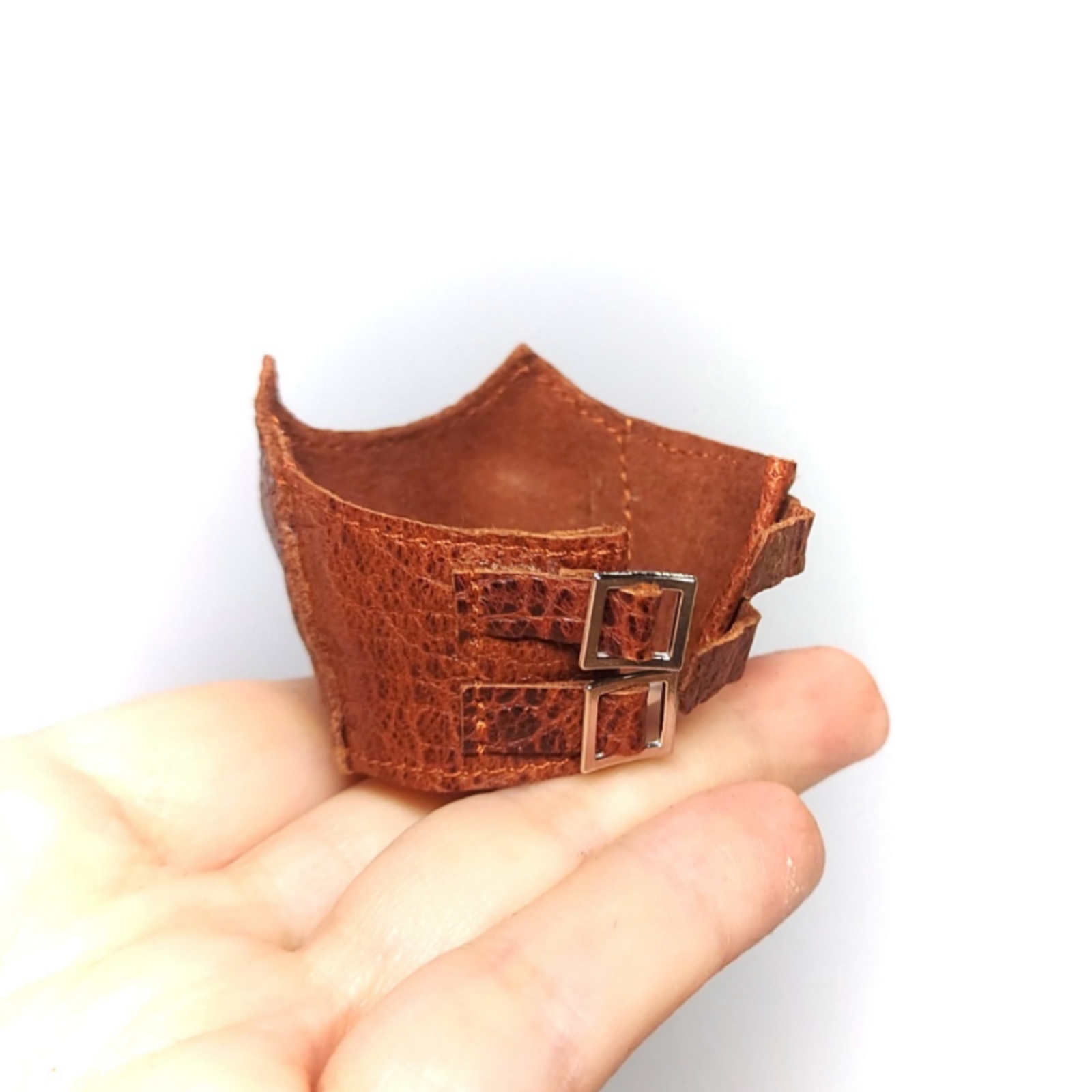 Leather corset for Barbie doll. Make to order! - DailyDoll Shop