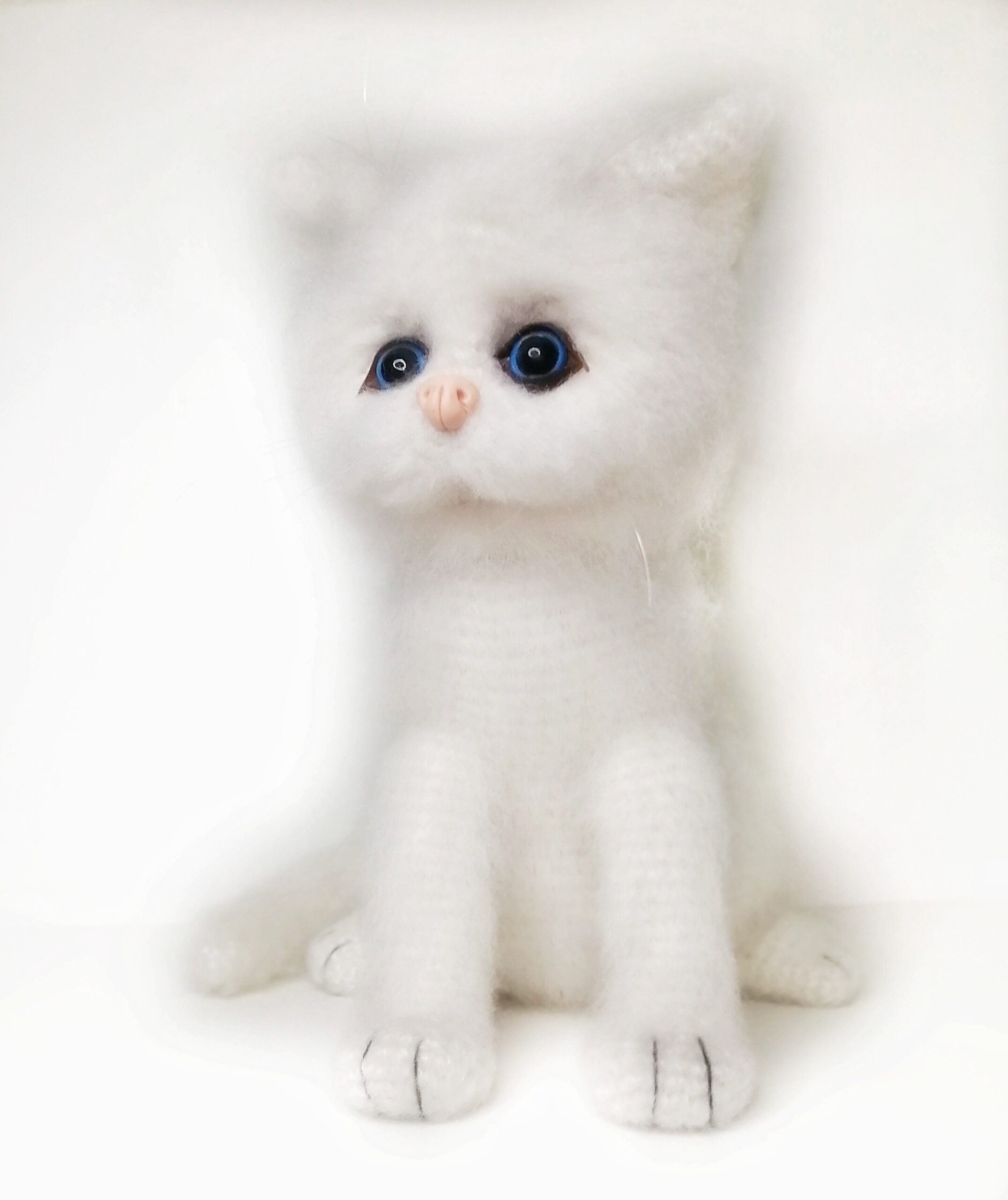Interior realistic cat toy 10 inches high