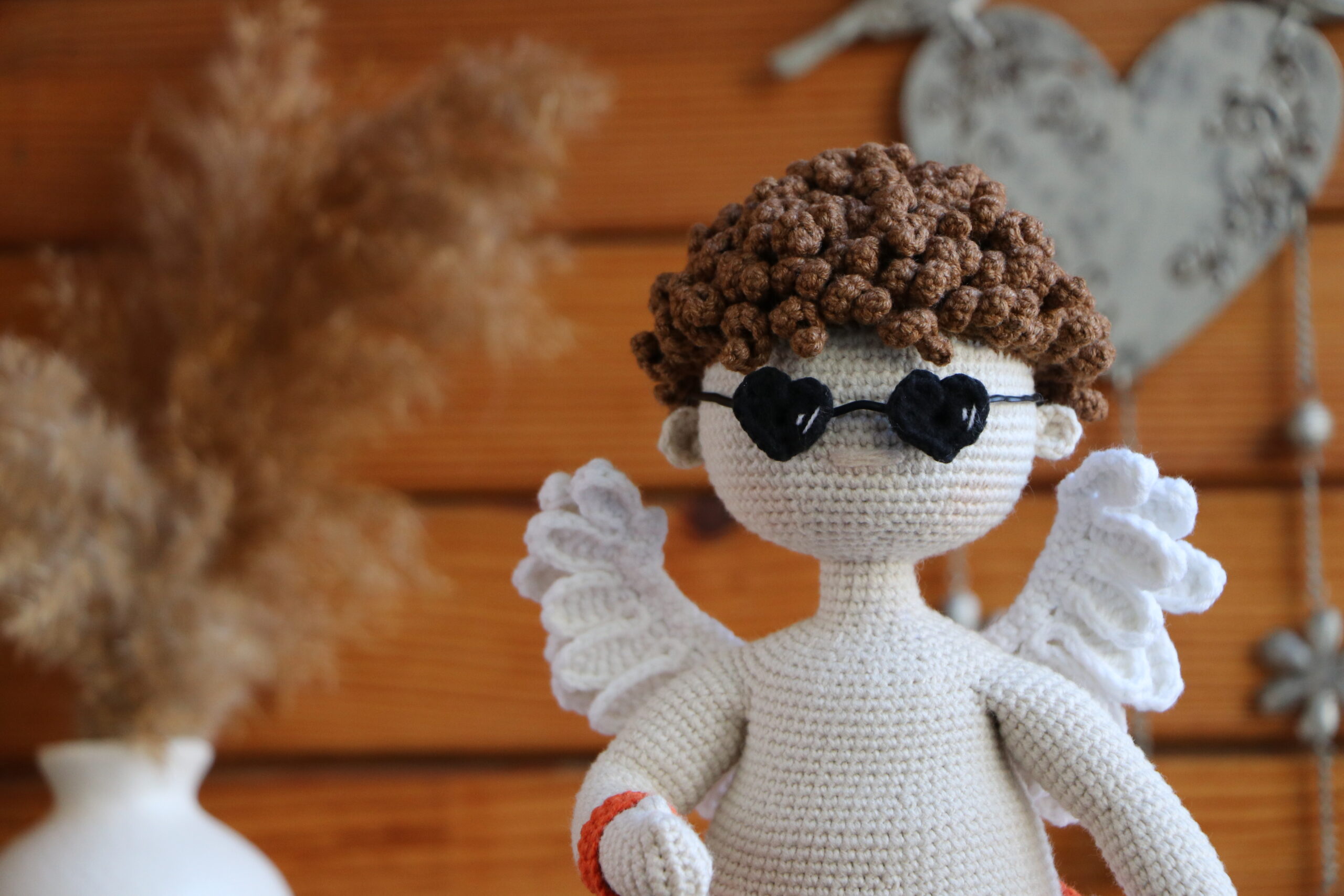 Cute Cupid crochet pattern amigurumi love amor pattern