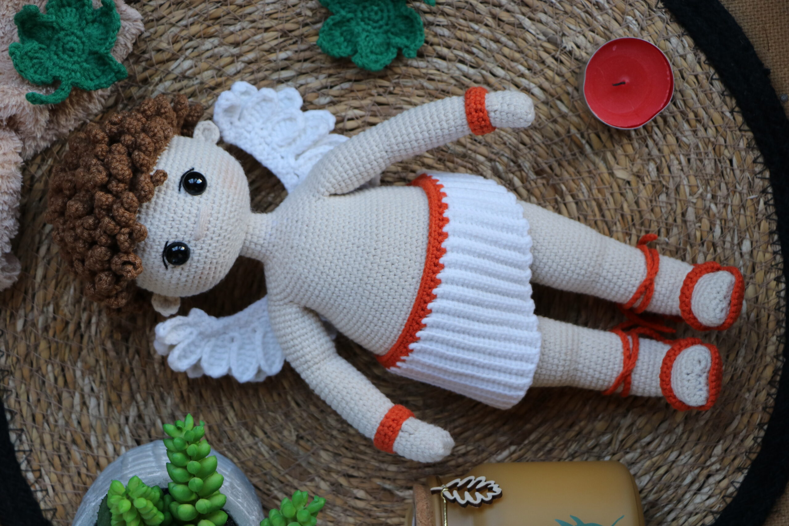 Cute Cupid crochet pattern amigurumi love amor pattern