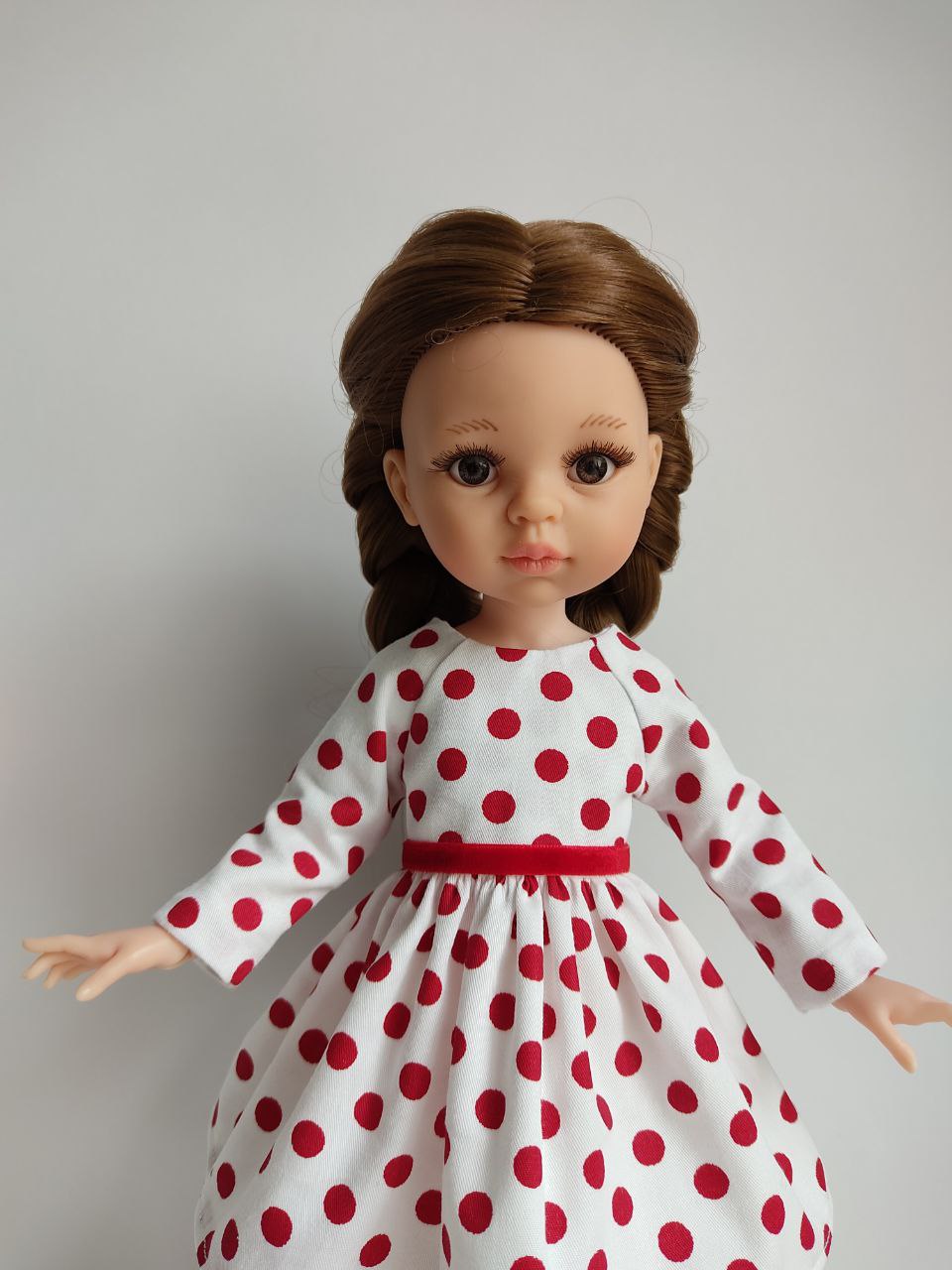 Dress pattern for Paola Reina dolls
