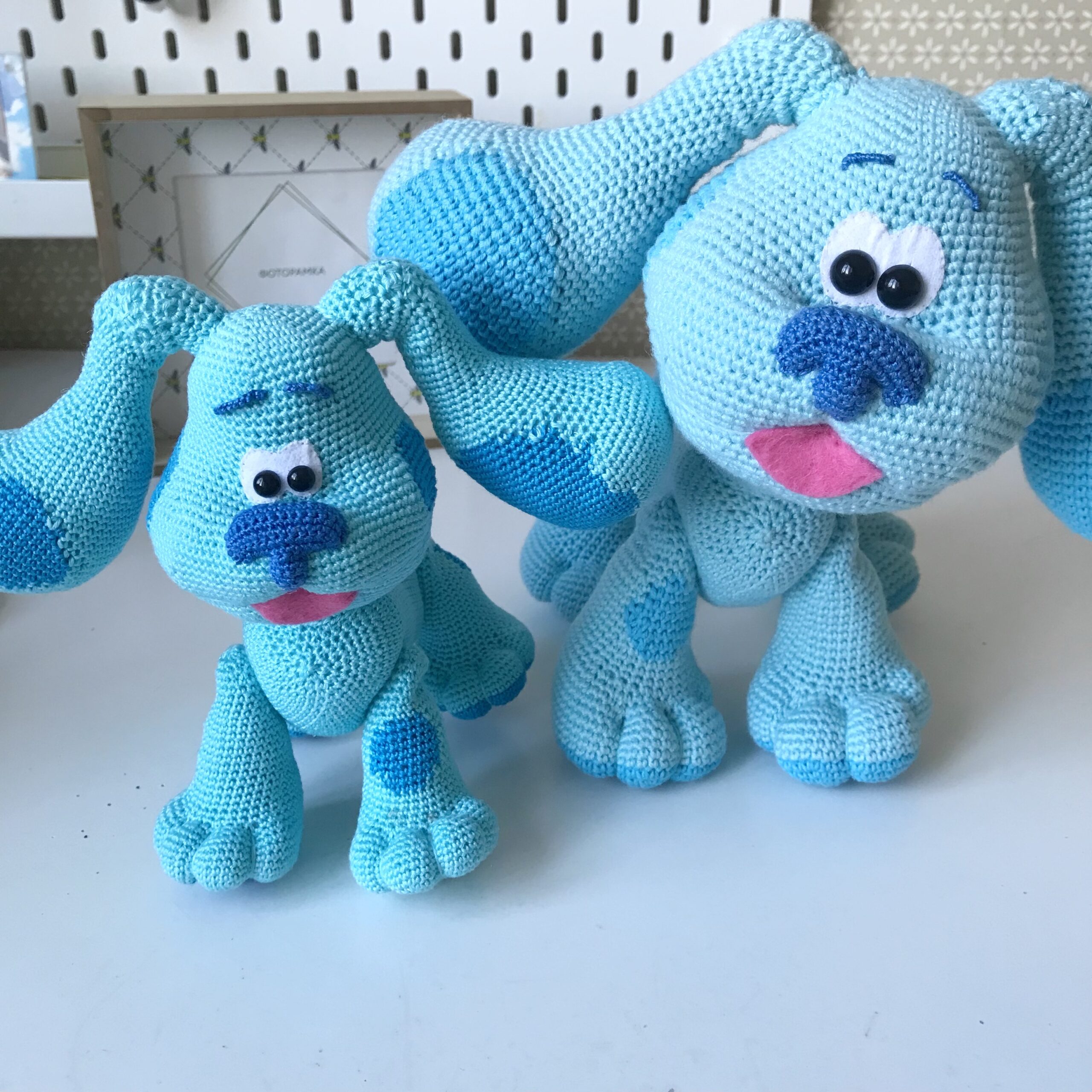 Crochet pattern Dog - Blues Clues and you - DailyDoll Shop