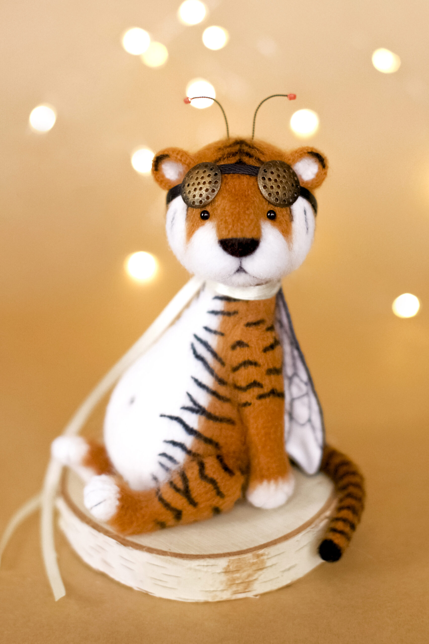 Crochet PATTERN tiger-bumblebee, Amigurumi PDF tiger