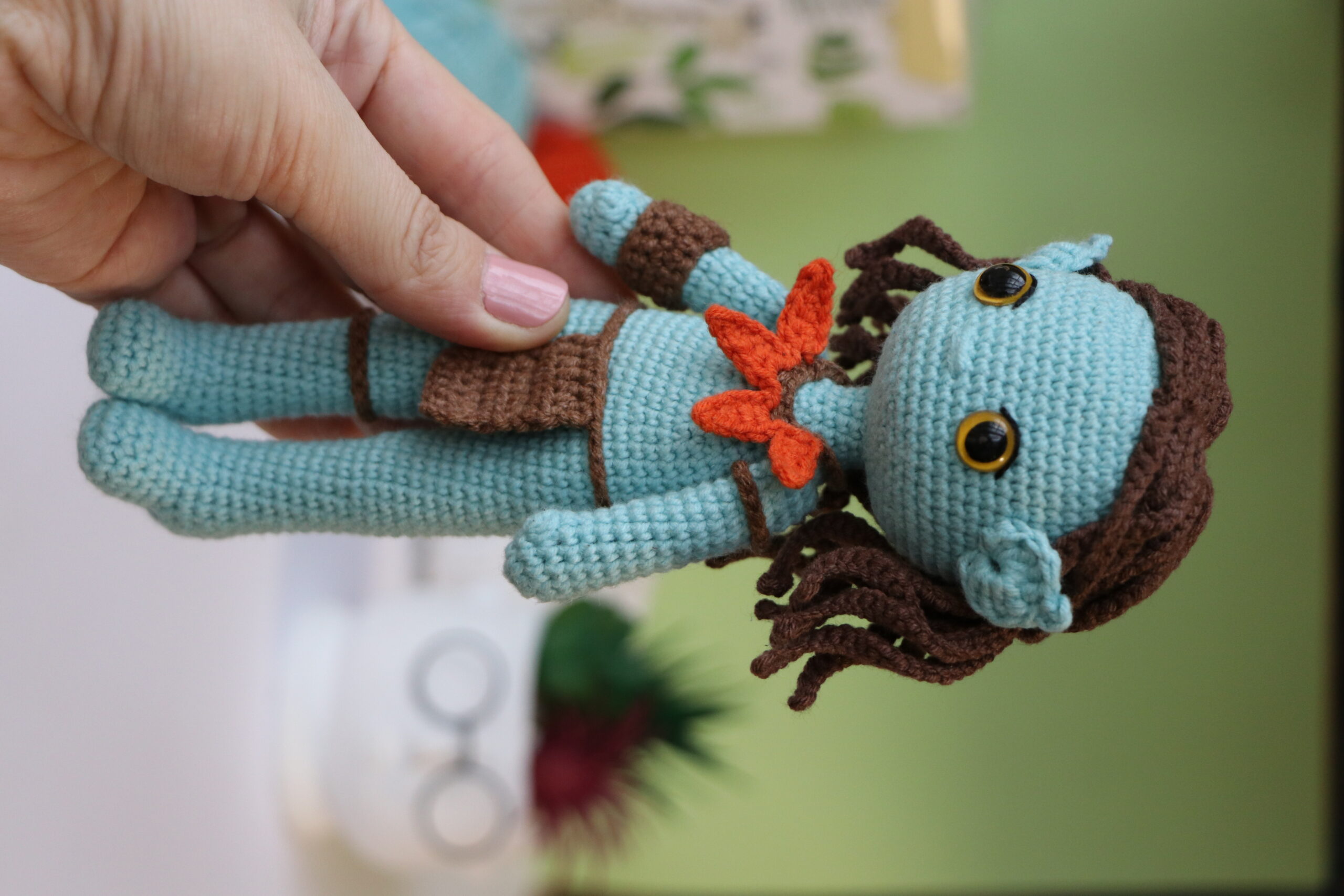 Avatar easy crochet pattern amigurumi Eng PDF - DailyDoll Shop