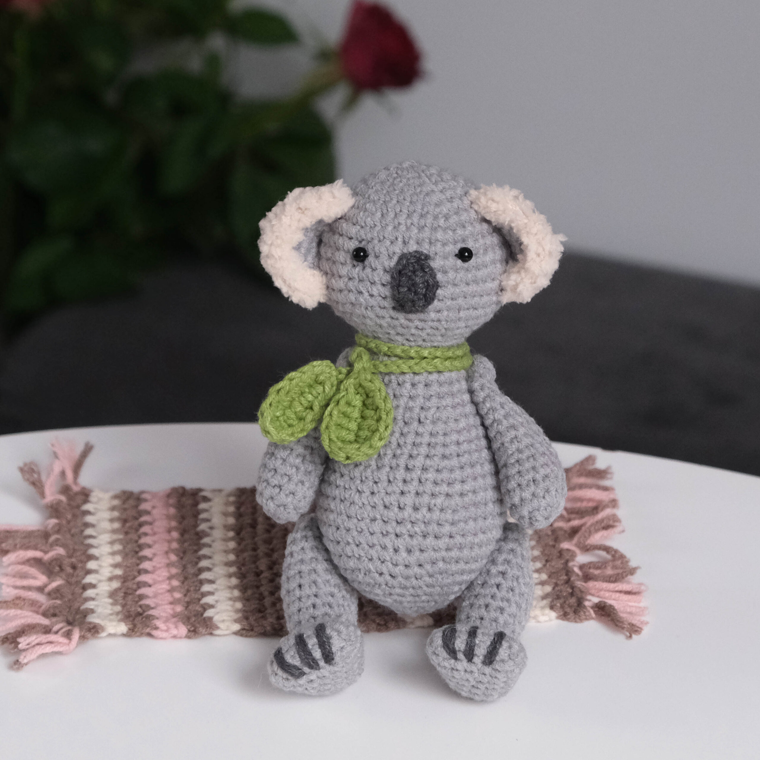 Miniature Koala crochet pattern pdf amigurumi stuffed