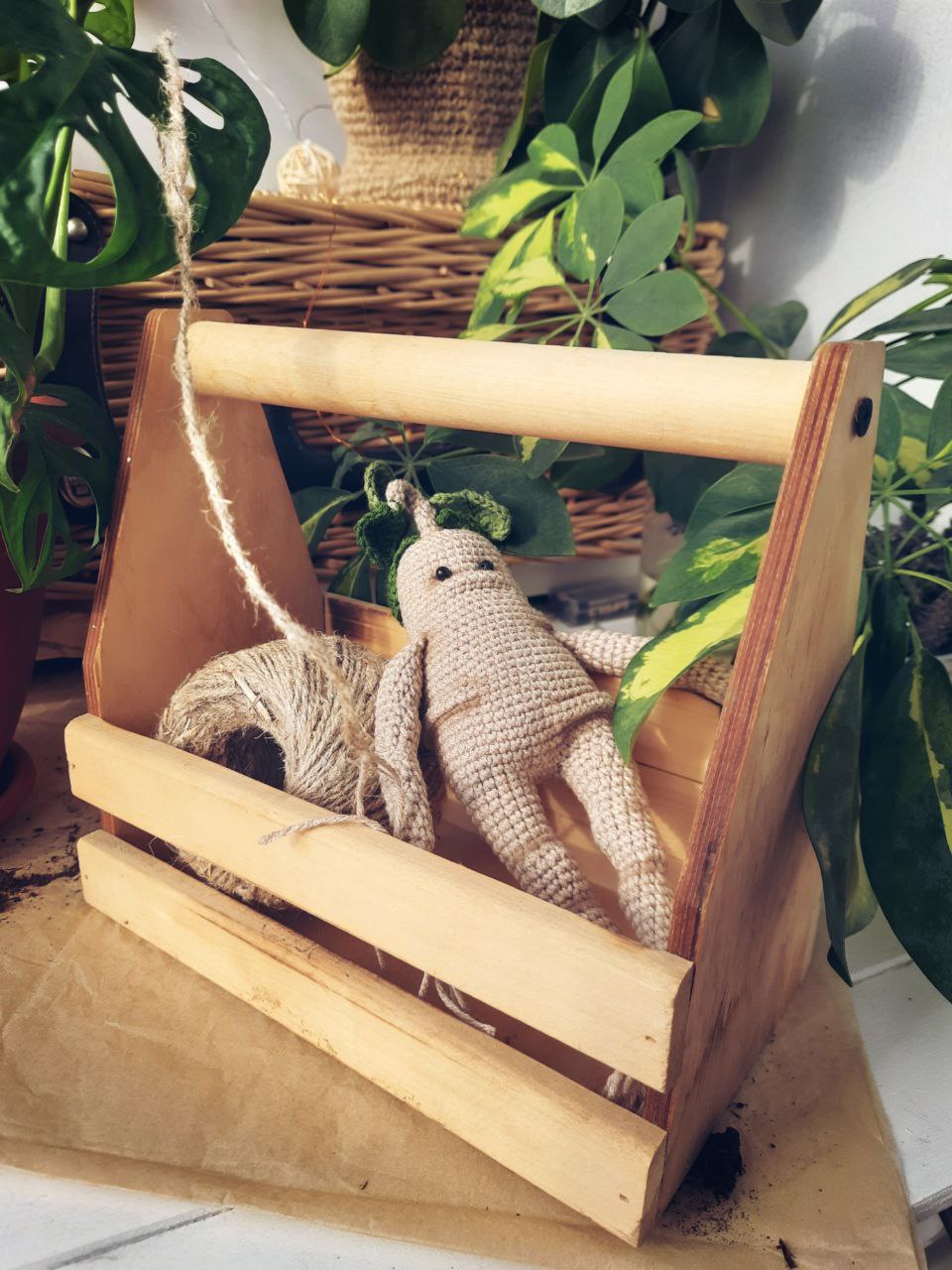 Amigurumi Mandrake Root crochet pattern. Harry Potter - DailyDoll Shop