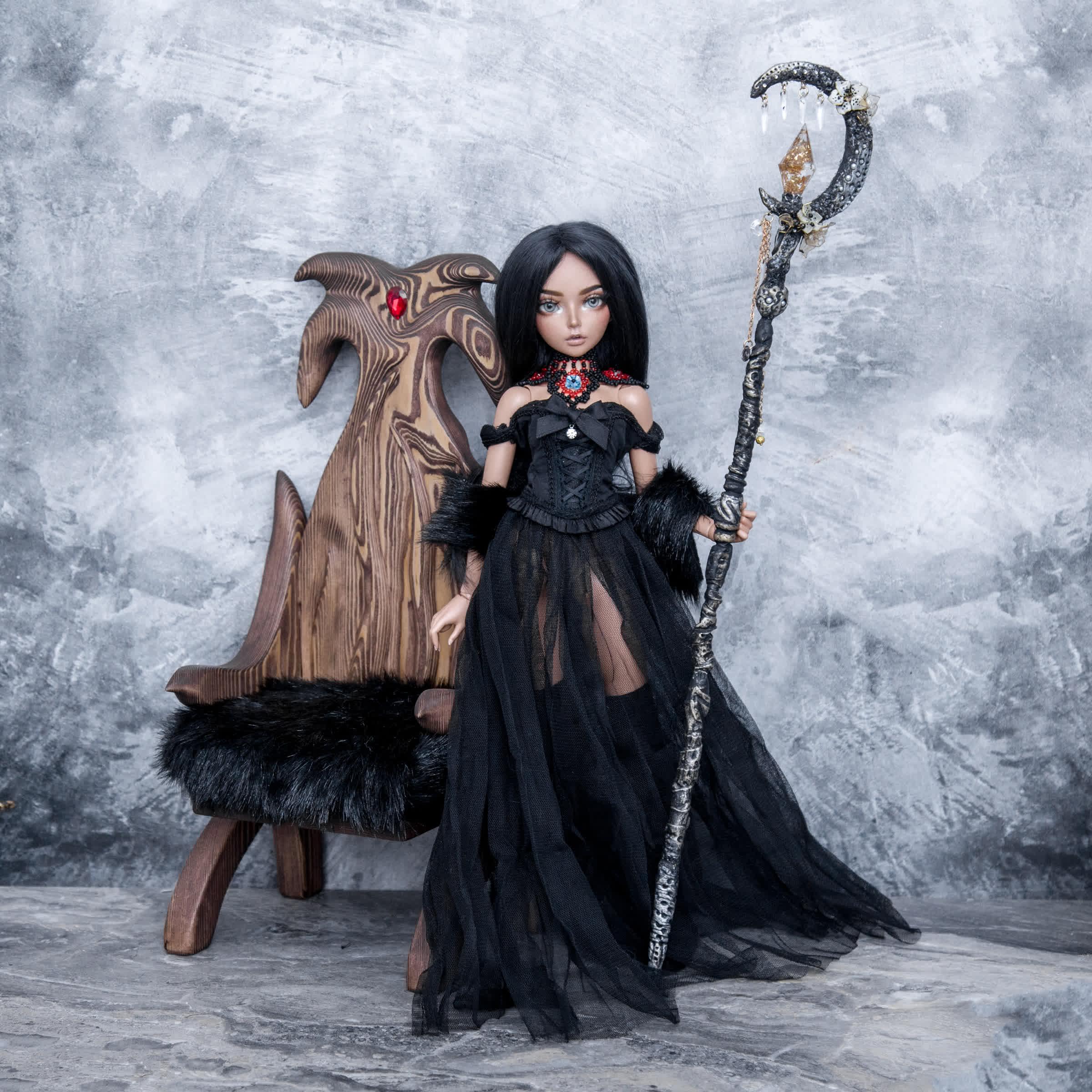 Throne for MSD.Fashion Doll - DailyDoll Shop