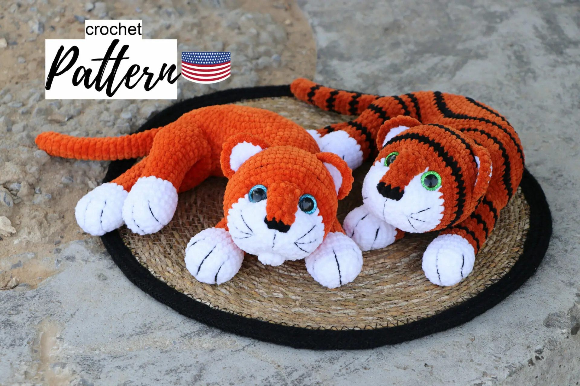 Crochet Tiger Amigurumi Pattern, Beginners Crochet Pattern, Crochet ...